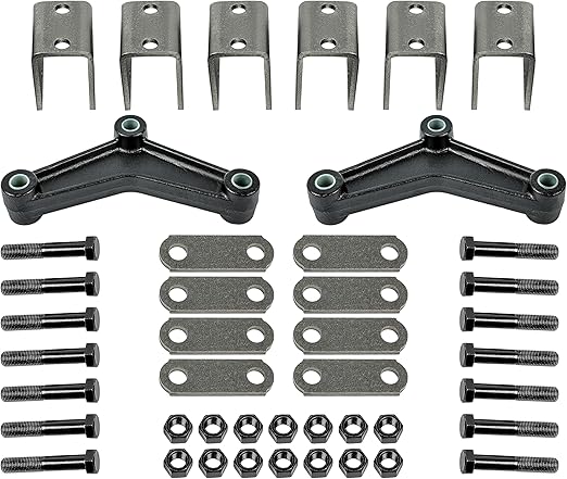 Amazon.com: HECASA Trailer Leaf Spring Hanger Kit for 3500lbs Tandem ...