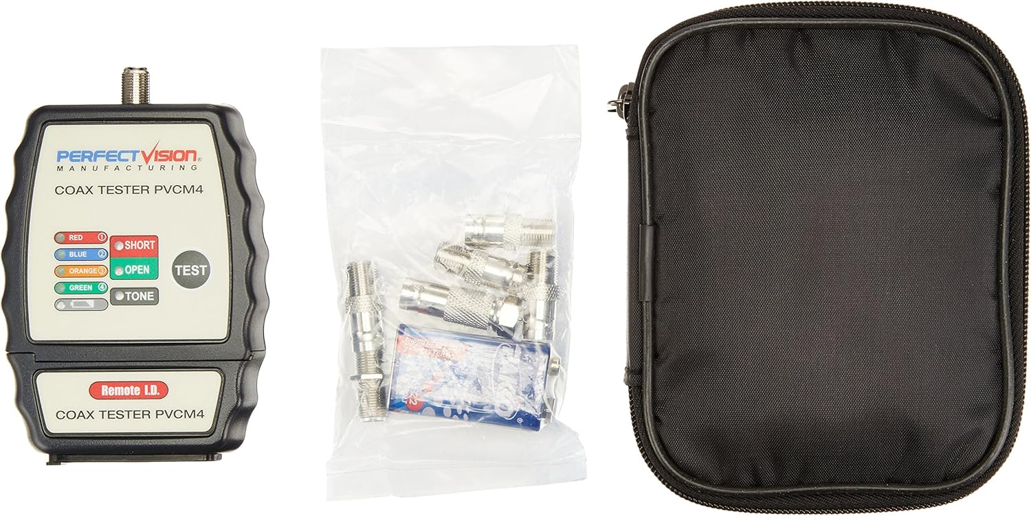 COAX 4 ROOMS CABLE TONER TESTER TRACKER MAPPER CATV W/ CASE PERFECT ...