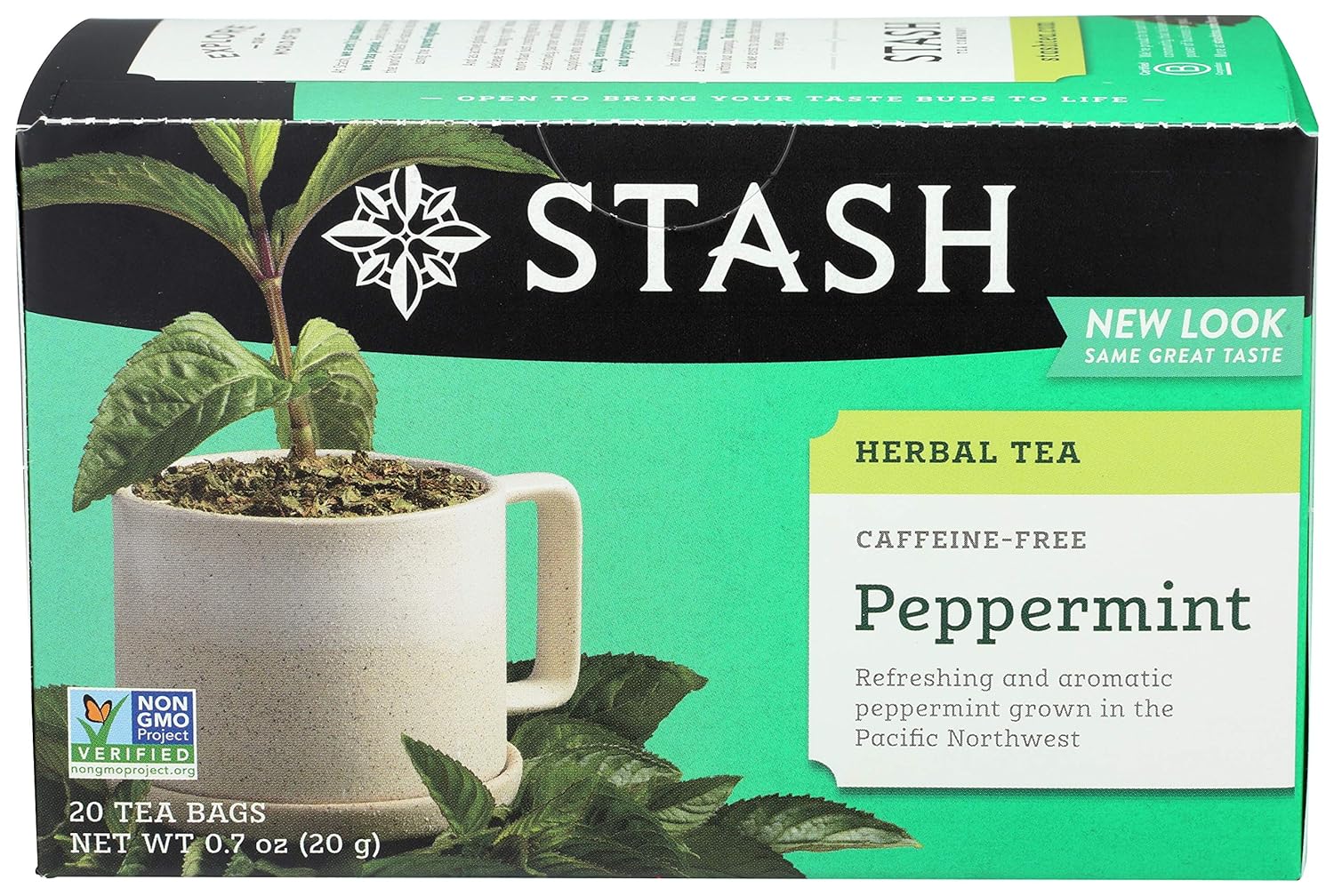 Amazon.com : Stash Tea Peppermint Herbal Tea, 20 ct : Grocery & Gourmet ...