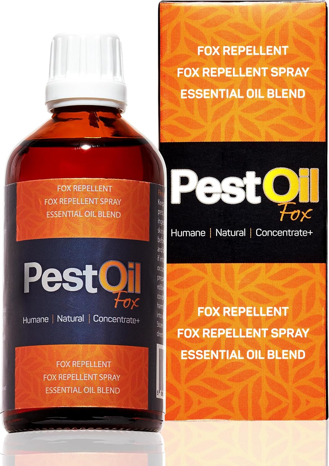 PestOil Fox, Make up to 40 litres of Your own Fox Repellent Spray, Fox ...