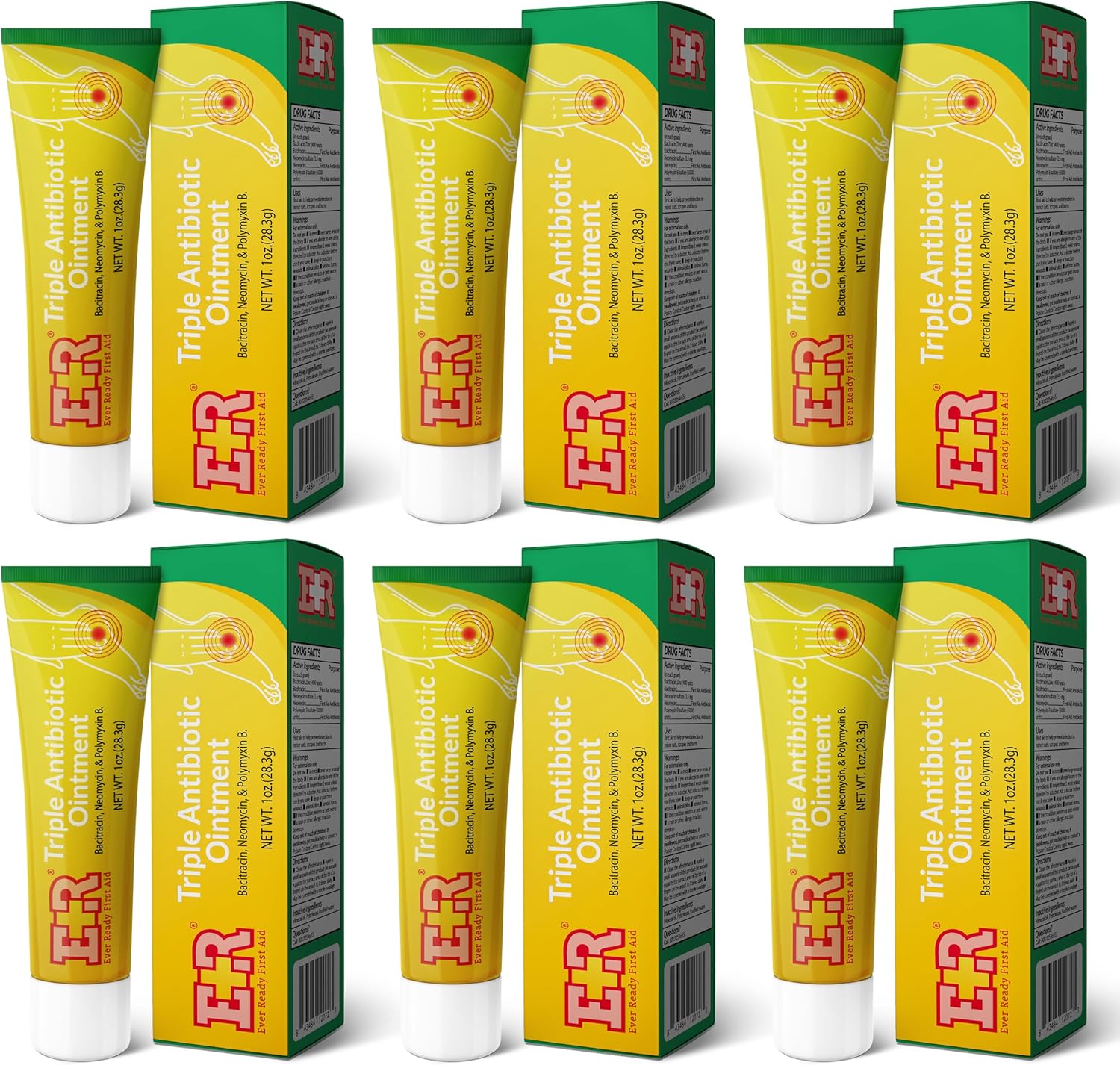 Amazon.com: Ever Ready First Aid Triple Antibiotic Ointment 1.0 oz ...