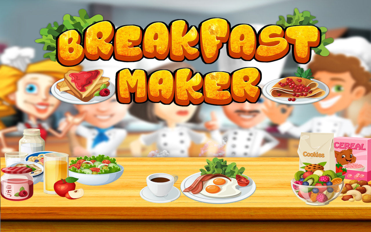 Cooking Breakfast Food Maker - Virtual Kitchen - App on Amazon Appstore