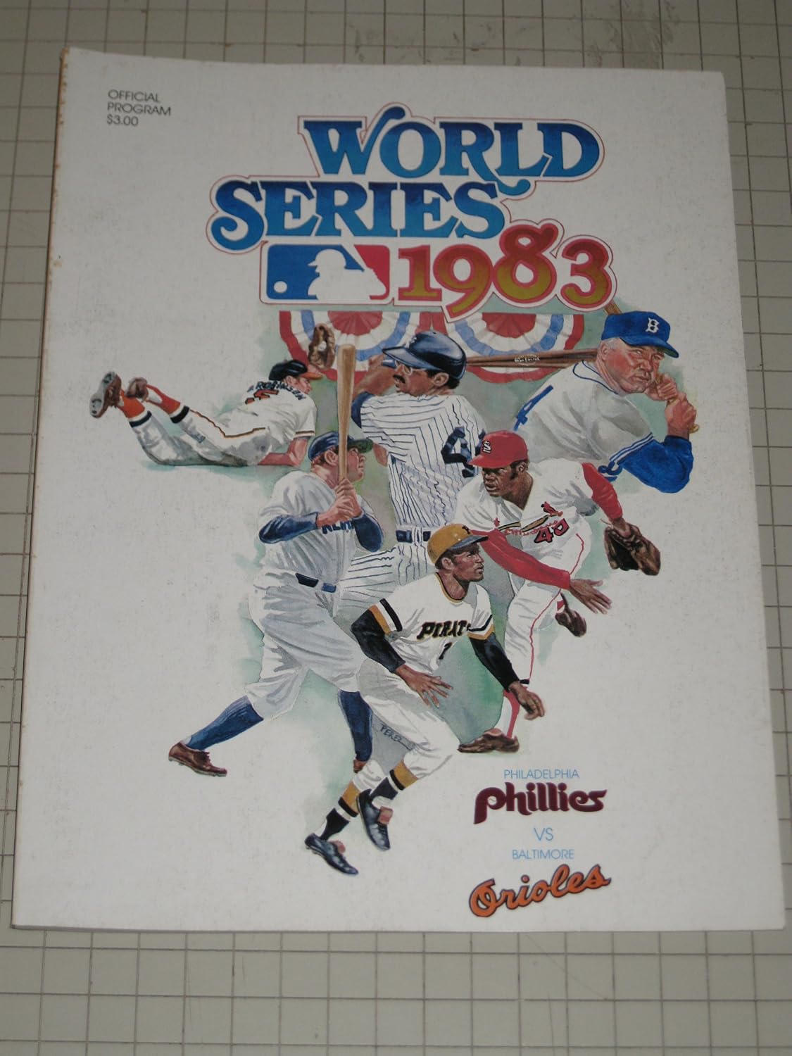 1983 World Series Program - Baltimore vs Philadelphia - Eddie Murray ...