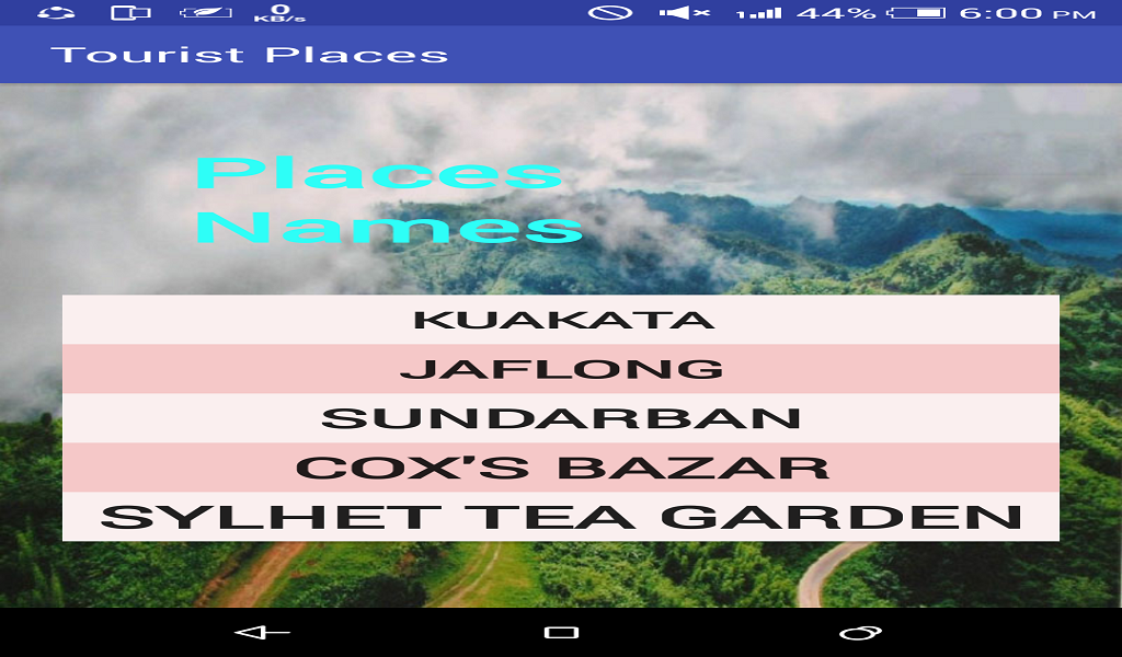 Tourist Places - App on Amazon Appstore
