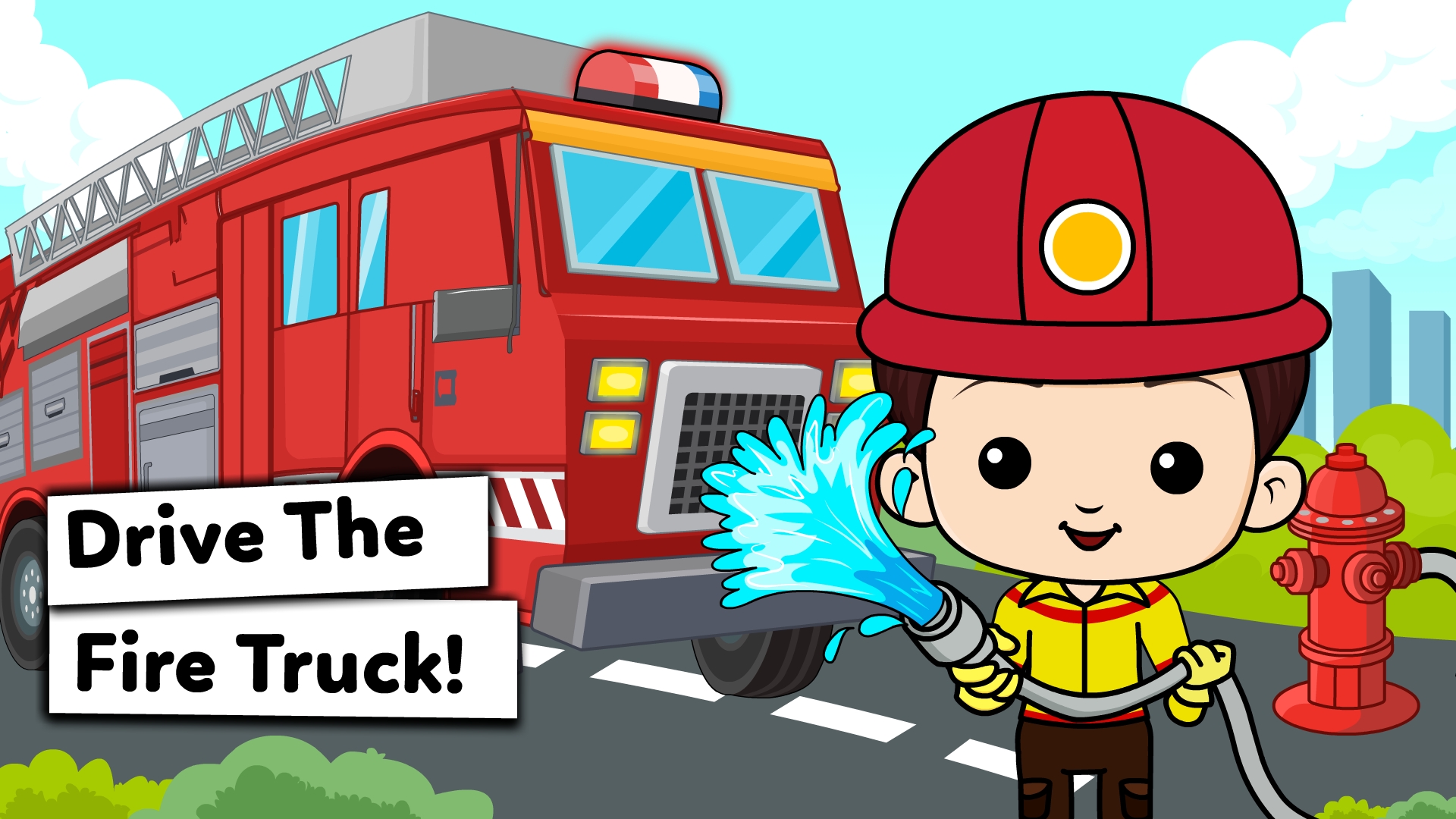 Fire Station Game Free - My Tizi Town Fire Fighter, Fire Rescue & Fire ...