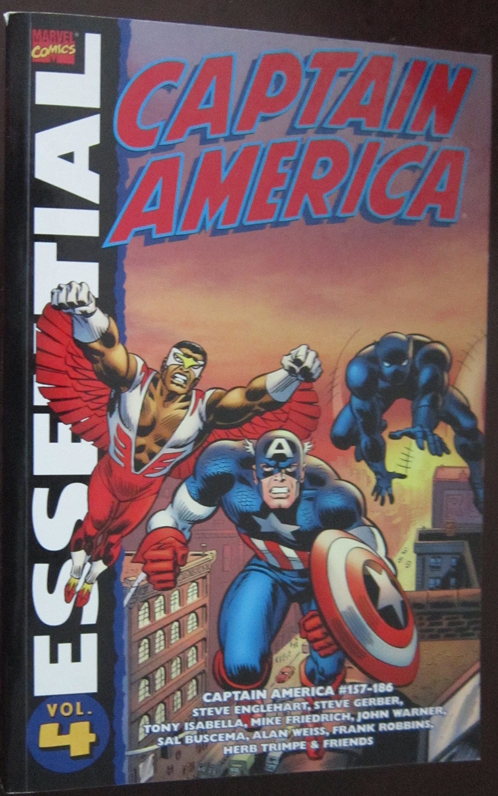 Amazon.com: Essential Captain America, Vol. 4 (Marvel Essentials ...