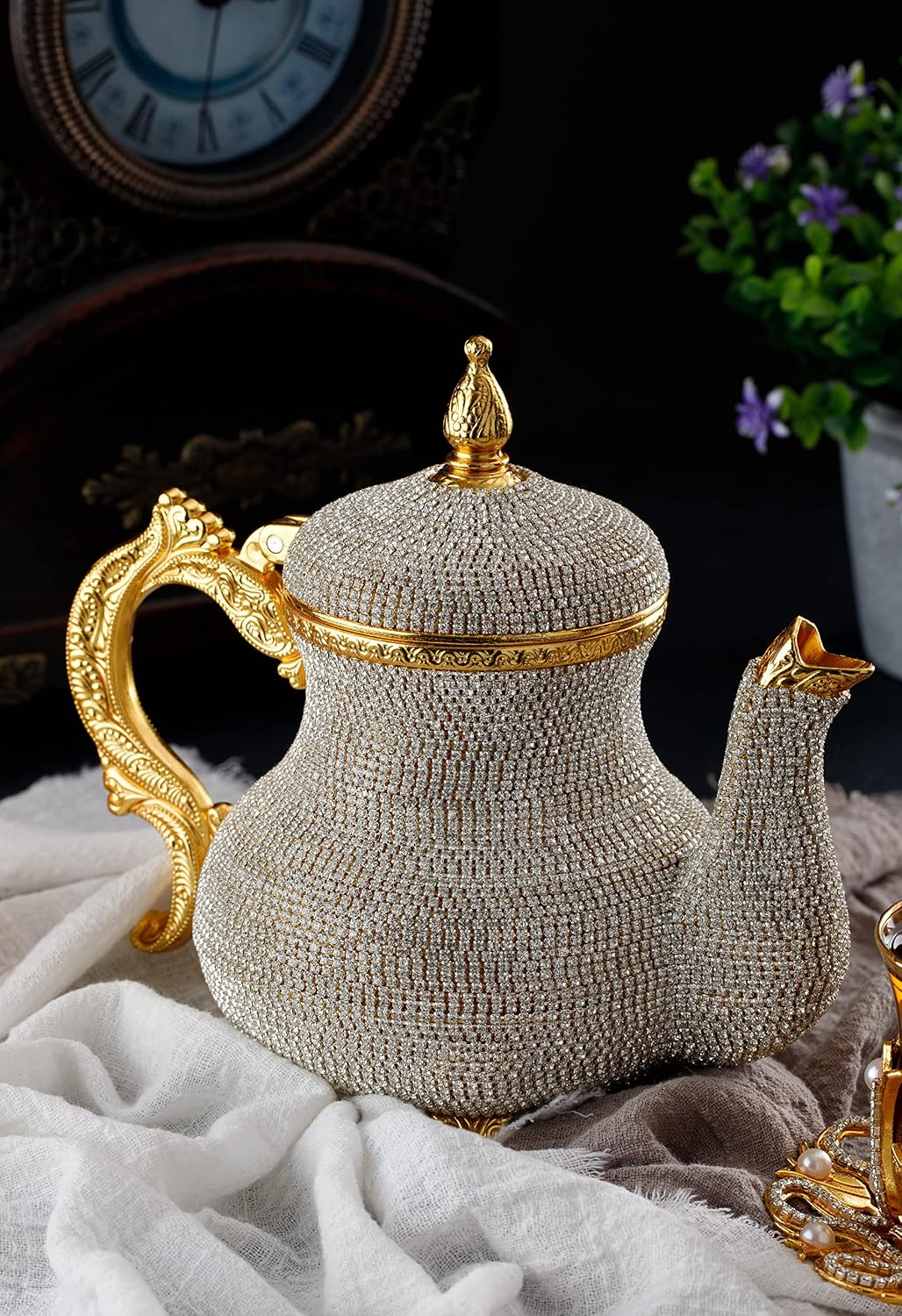 DEMMEX Handcrafted Stunning Turkish Moroccan Arabic Decorative Gold ...