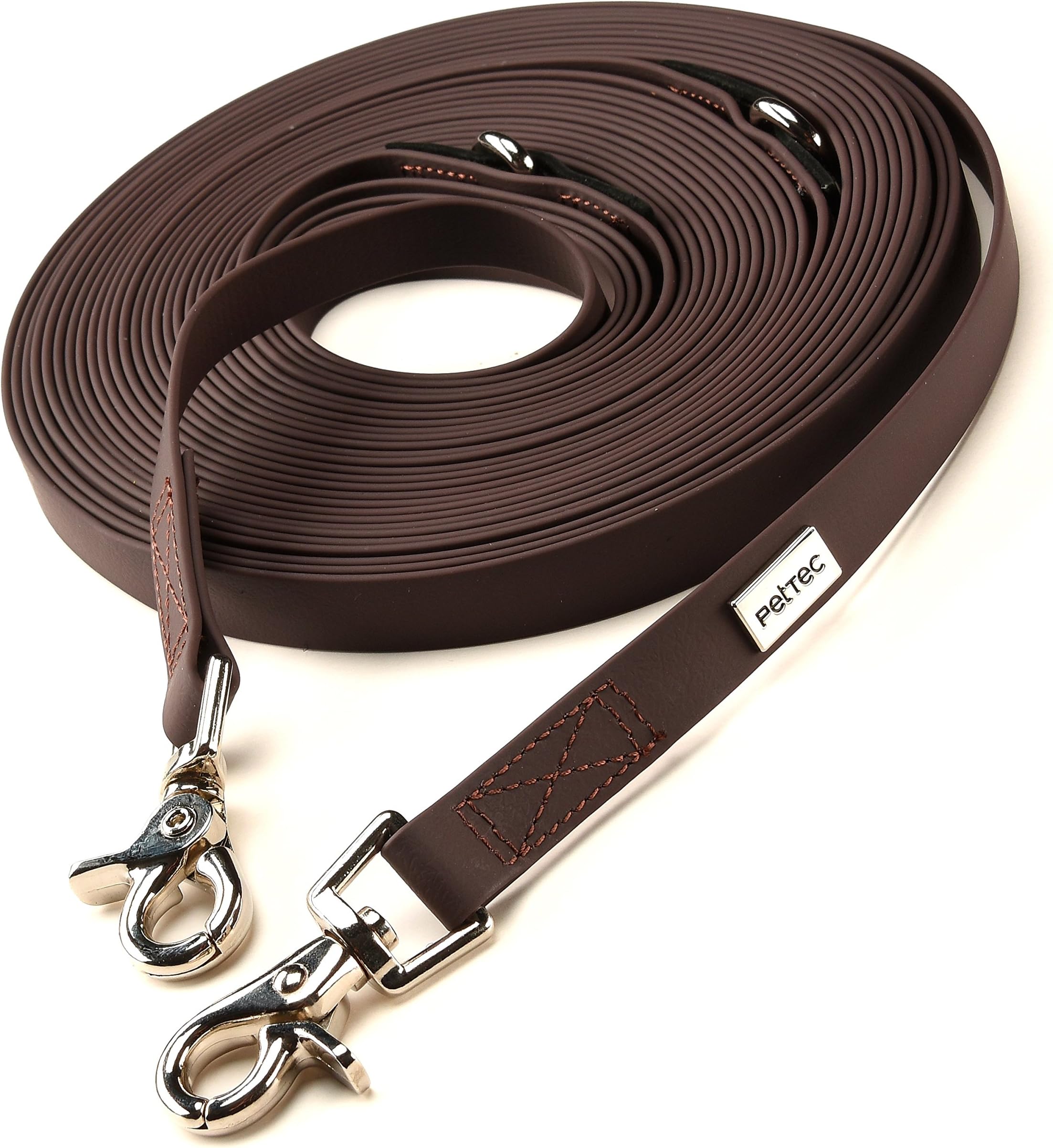 PetTec Dog Leash * 2m / 5.5ft & 10m / 33ft* Slim Edition, Comfortable ...