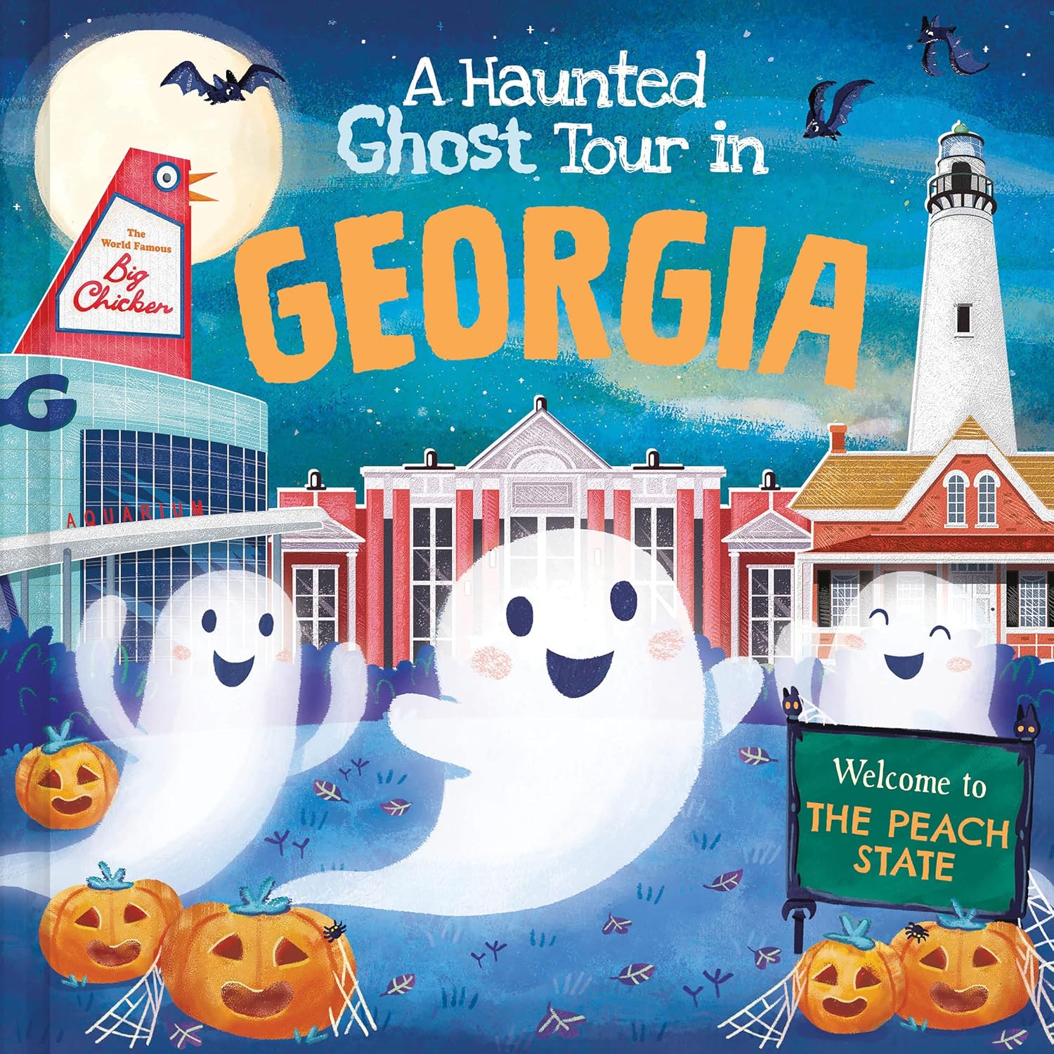 Amazon.com: A Haunted Ghost Tour in Georgia: A Not-So-Scary Halloween ...