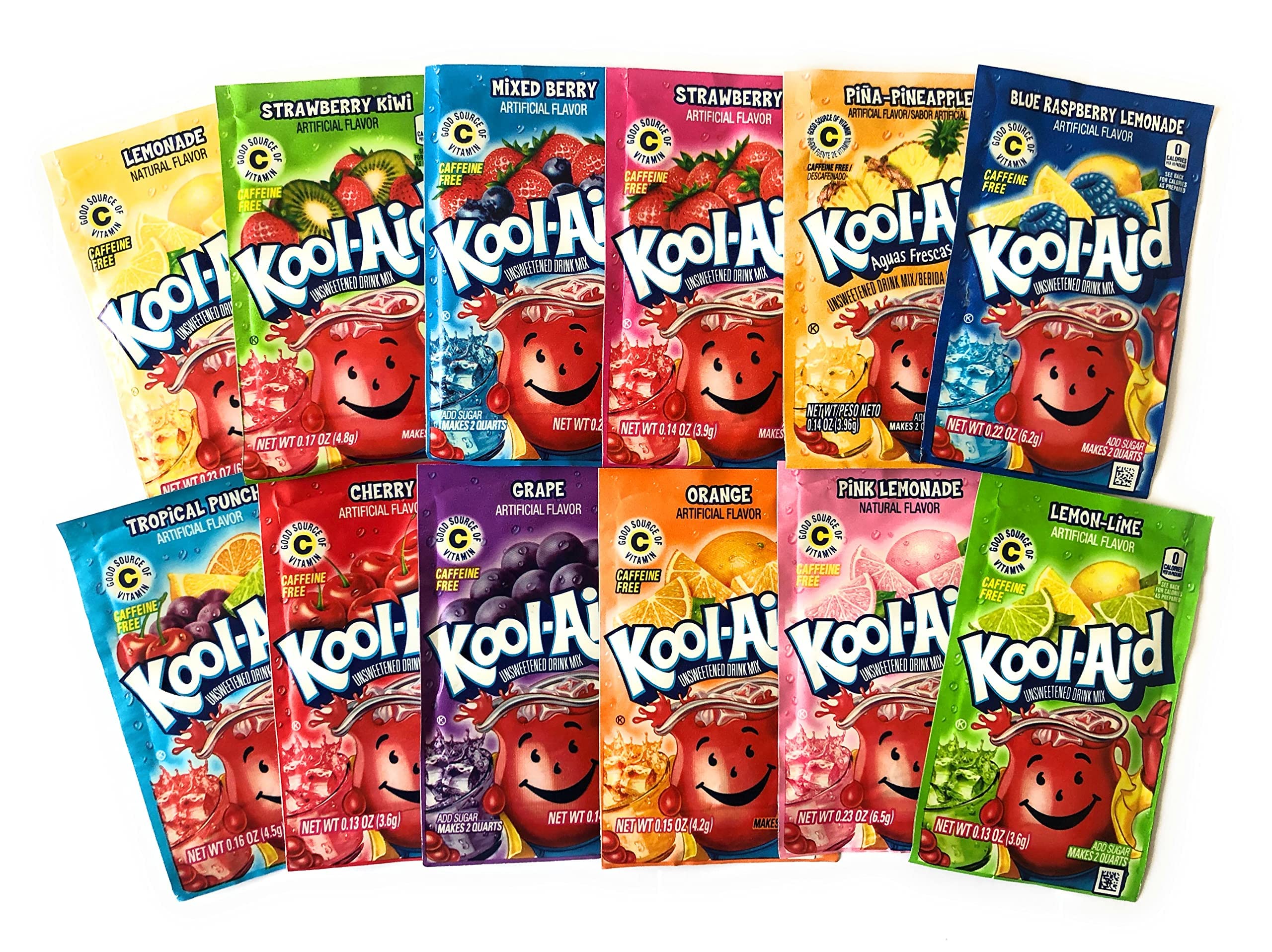 Buy Kool-Aid Flavor Sachets of 12 Variety Bundle Online at ...