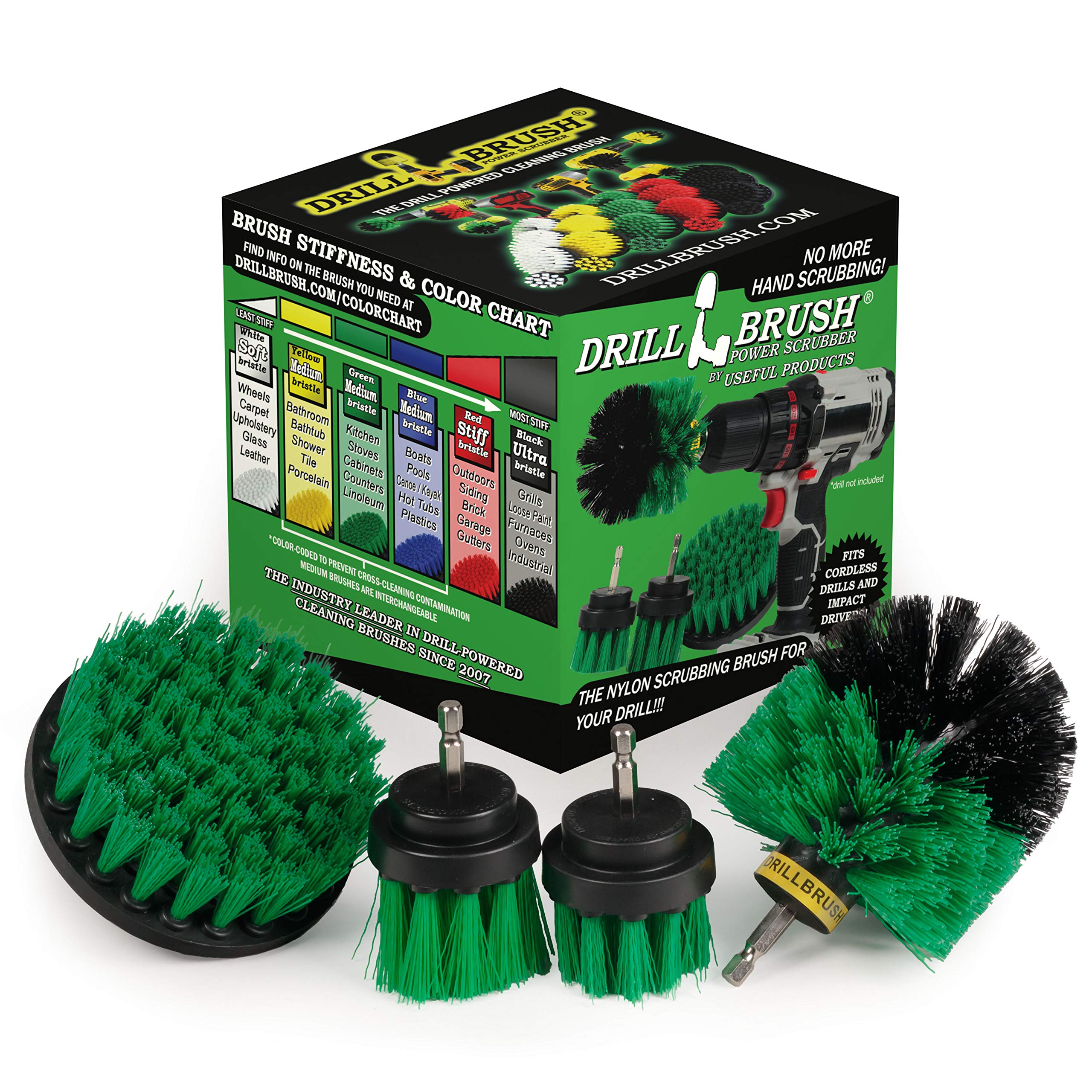 Crock Pot Scrubber - Cast Iron Skillet - Cleaning Supplies - Drill ...