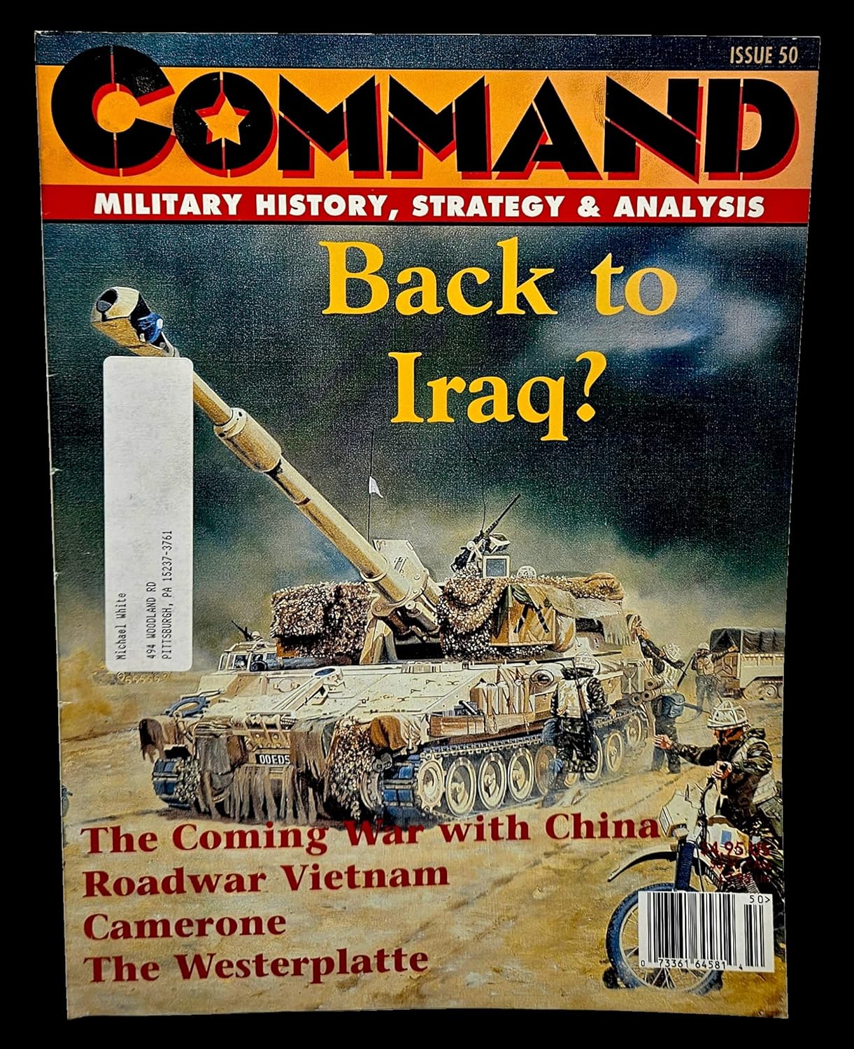 Amazon.com: XTR: Command Magazine #50, with Back to Iraq 2nd edition ...