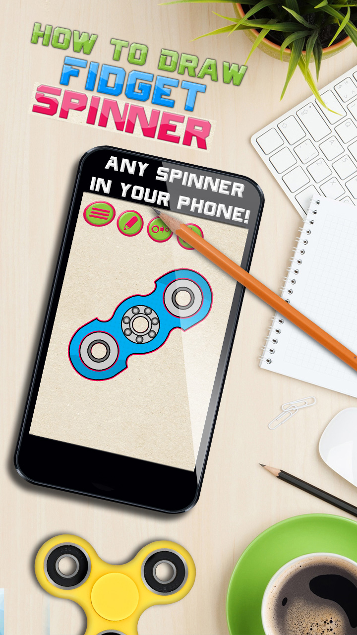 How to Draw Fidget Spinner - App on Amazon Appstore