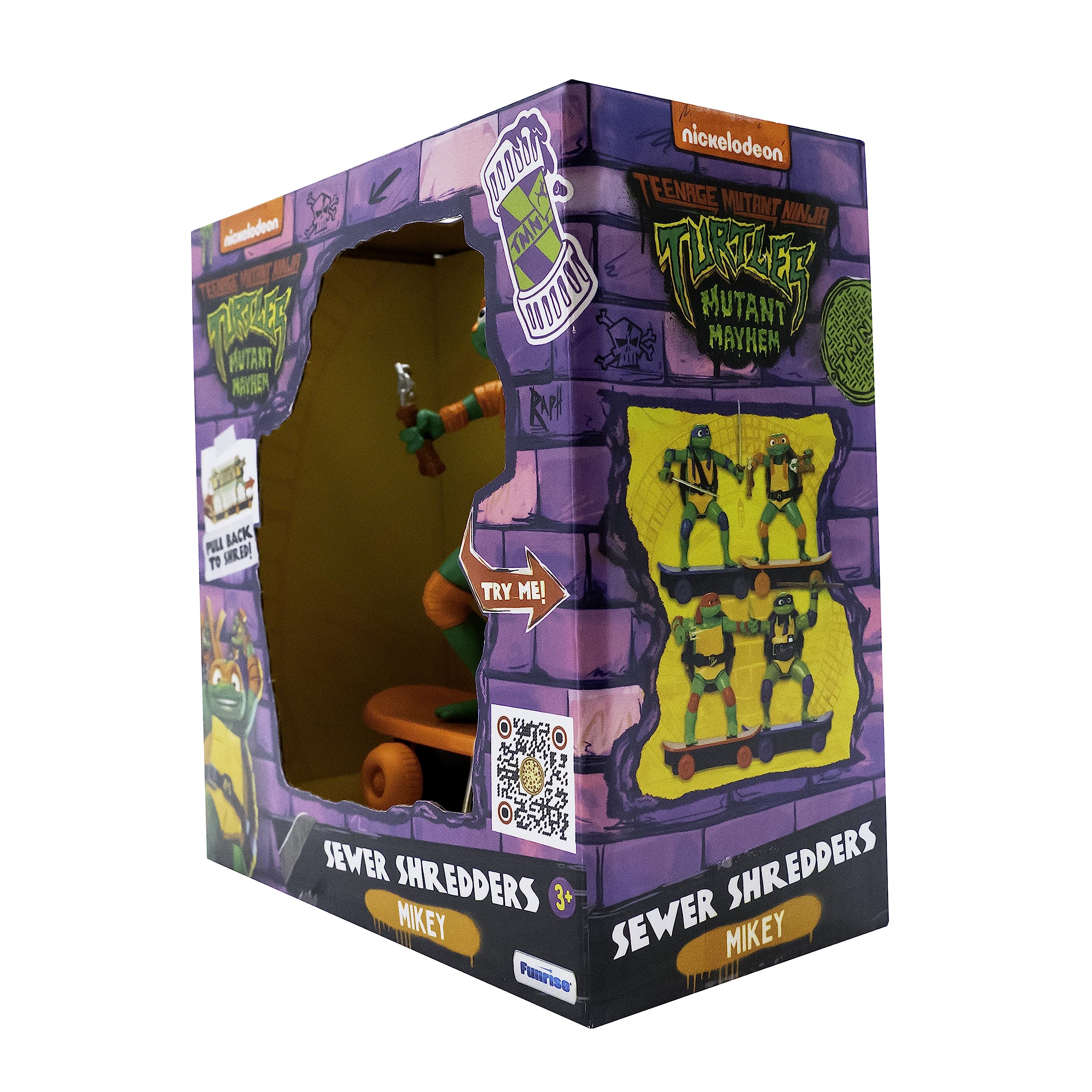 Snapklik.com : 5" Sewer Shredders Movie Edition Michelangelo Ages 3 ...