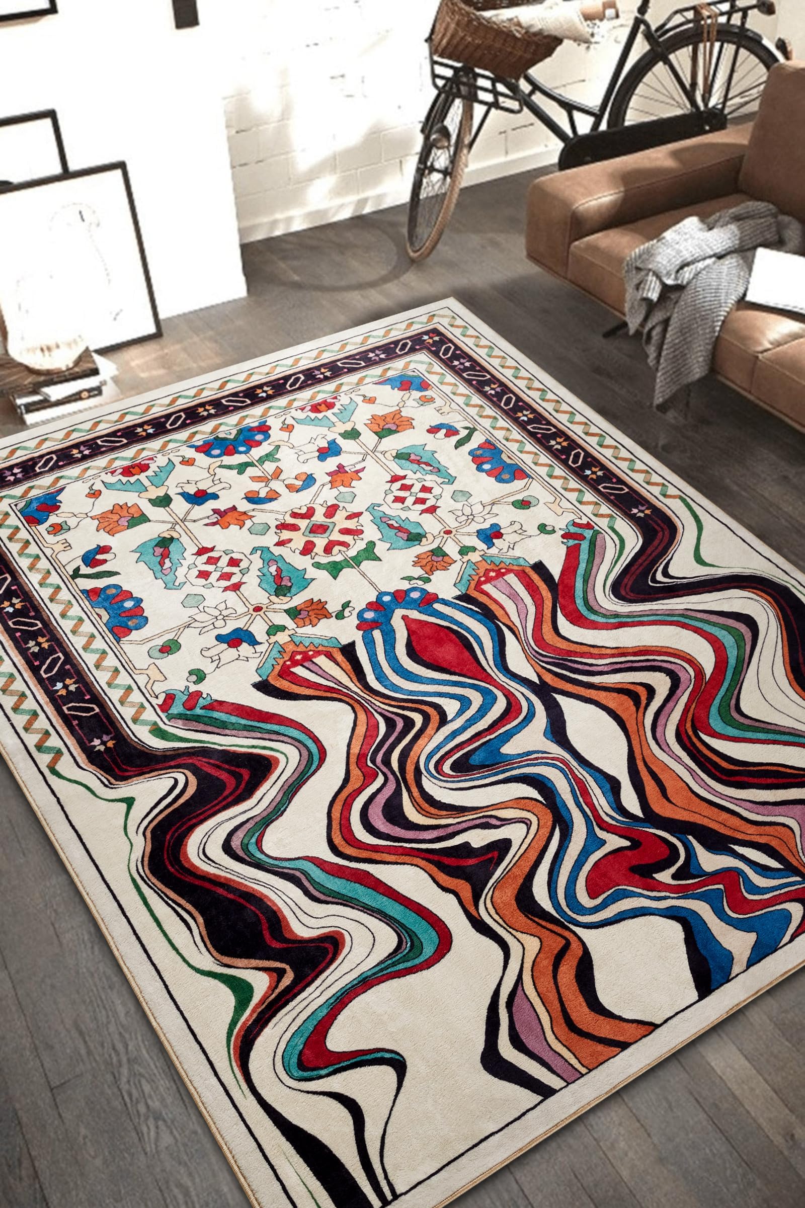 Amazon.com: Somiso Area Rug Aesthetic Yoga Constellation Decor Rugs ...