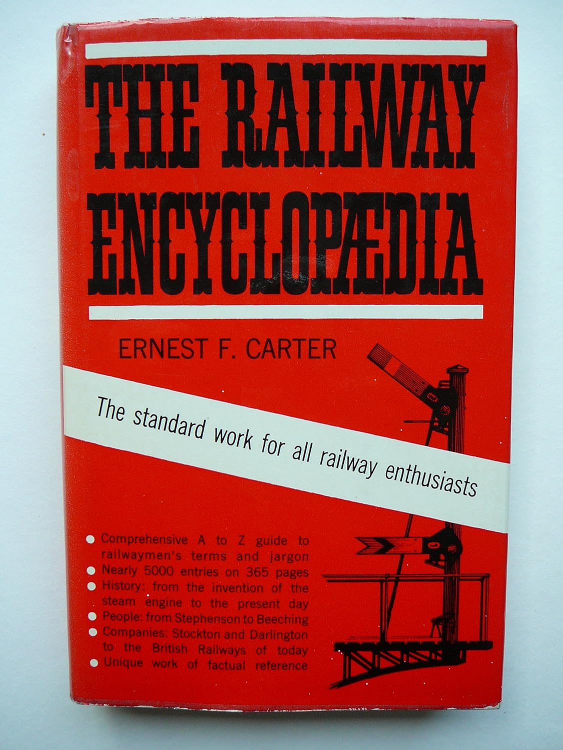 The railway encyclopaedia: Carter, E. F: Amazon.com: Books