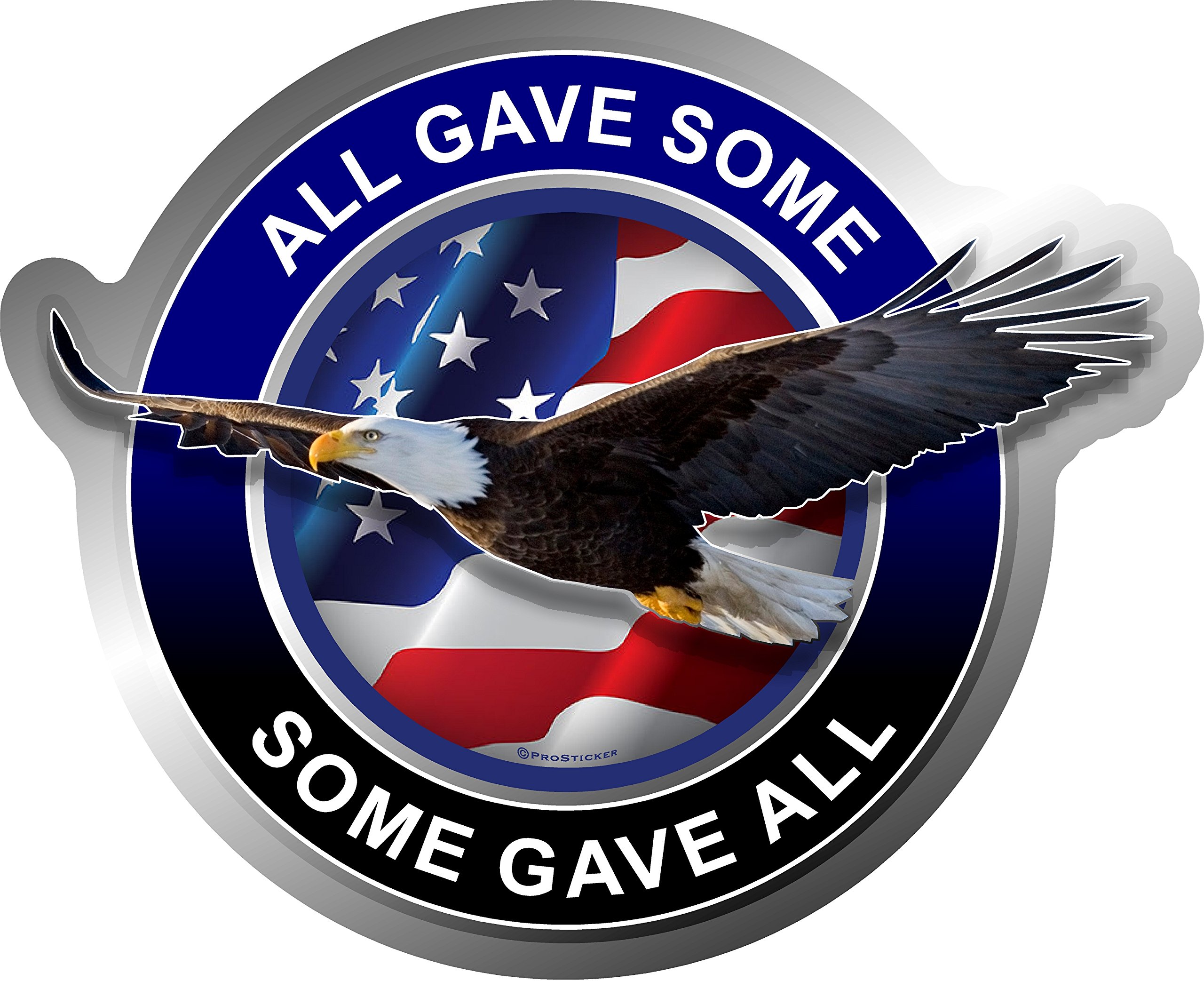 Amazon.com: ProSticker 1093 (One) 4" Military Series All Gave Some ...