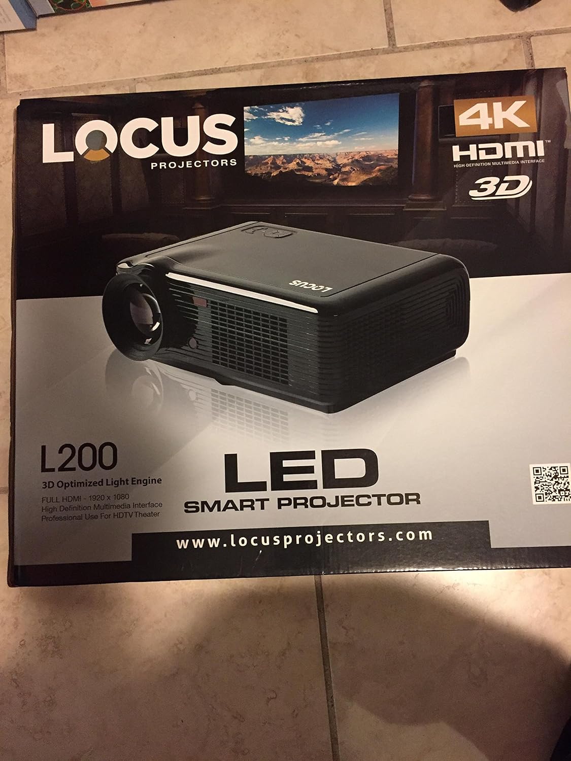 Amazon.com: Locus LED Smart Projector L200 : Everything Else