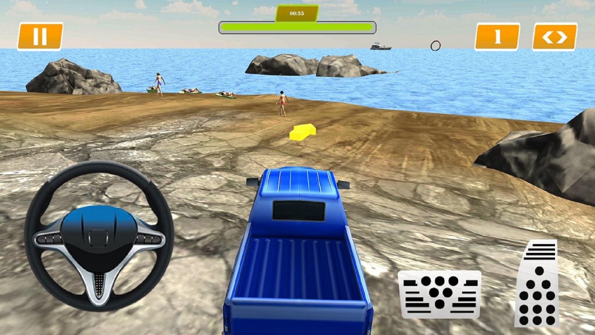 Crazy Prado Surfer - Driving Floating Water Car 3D 4x4 Jeep Beach ...