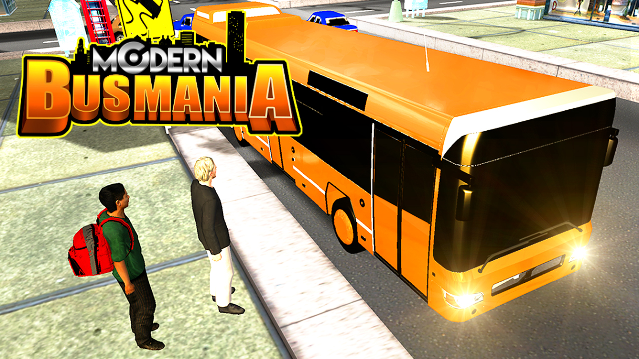 Modern Bus Mania Transport Passenger Driving Simulator Game 3D ...