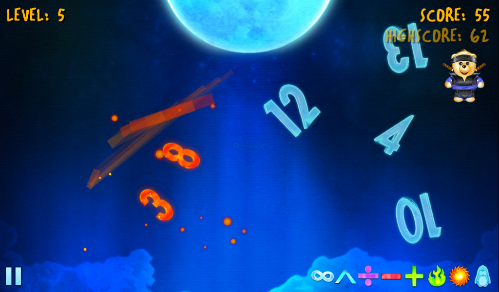 Ice Math Ninja - App on Amazon Appstore