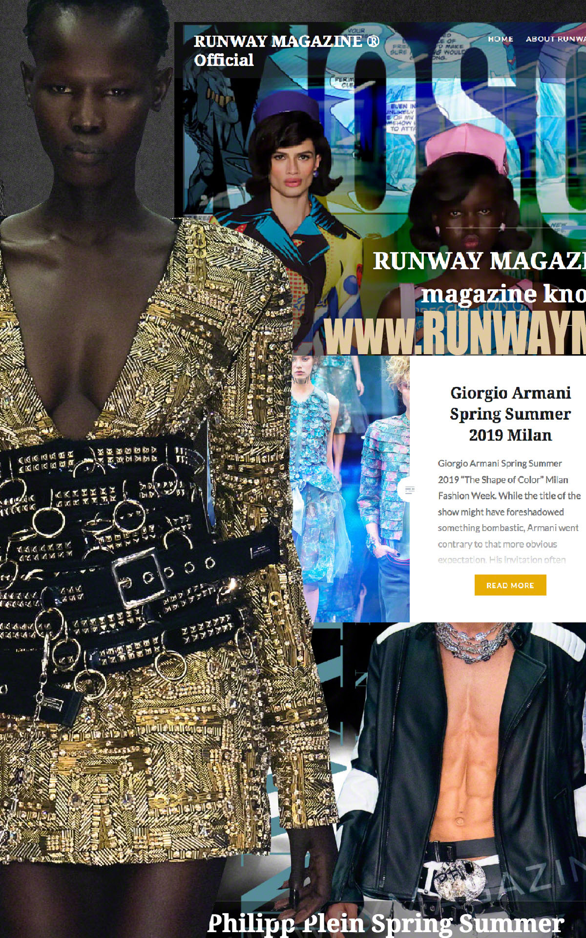 Fashion Magazine Inside Pages Fashion Magazine Layout Stock Vorlage