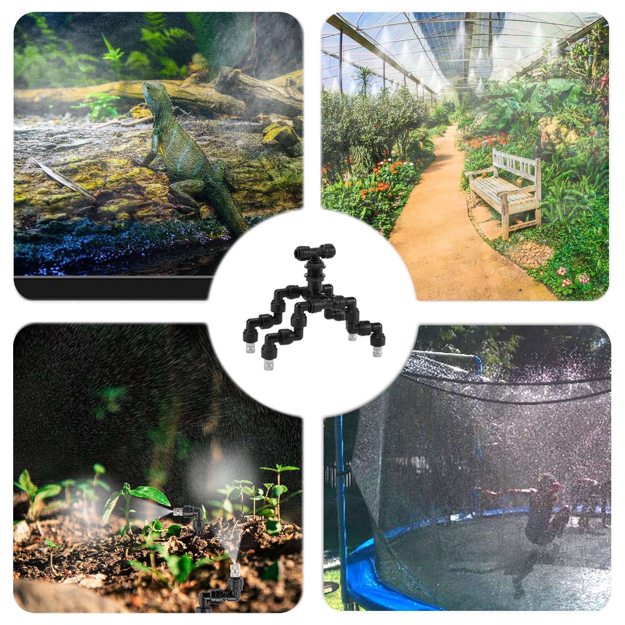 Snapklik.com : CozyCabin 4-Heads Reptile Mister System Nozzles ...