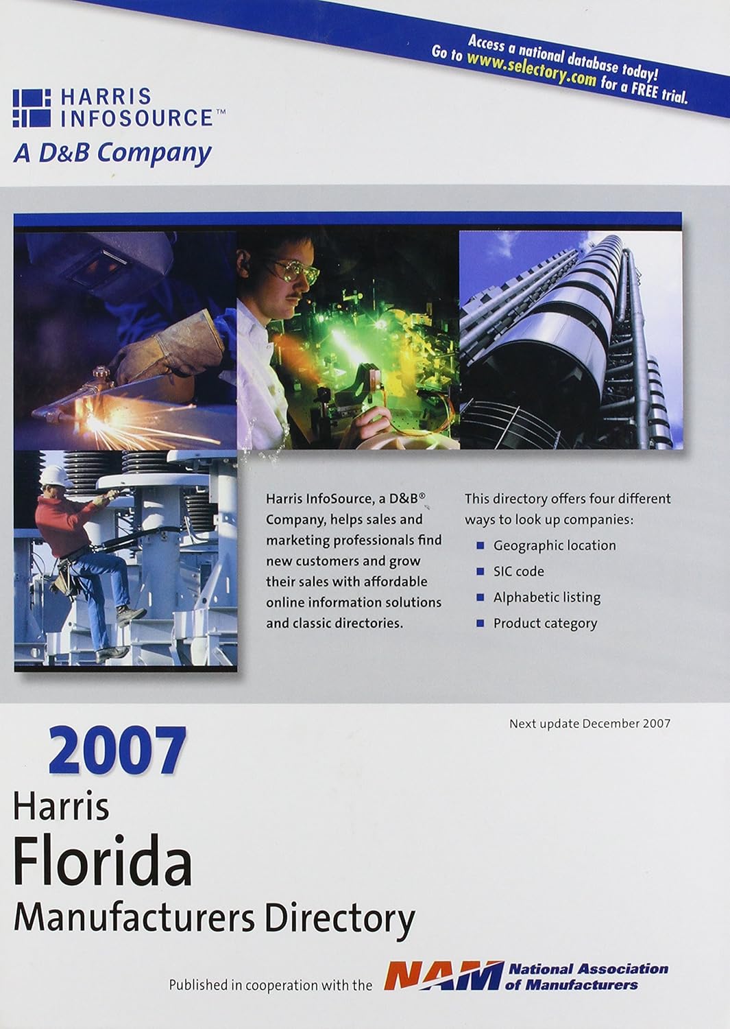 2007 Harris Florida Manufacturers Directory (DIRECTORY OF FLORIDA ...