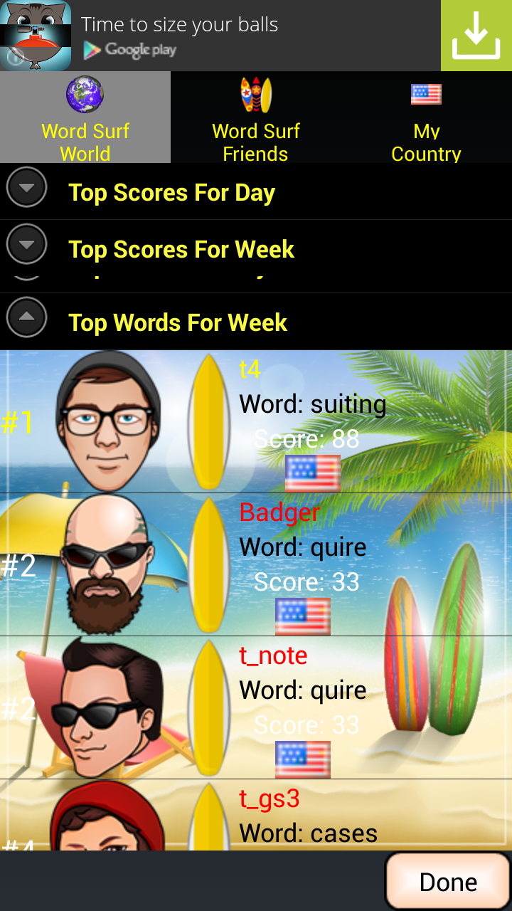 Word Surf - Fun Word Search Game! - App on the Amazon Appstore