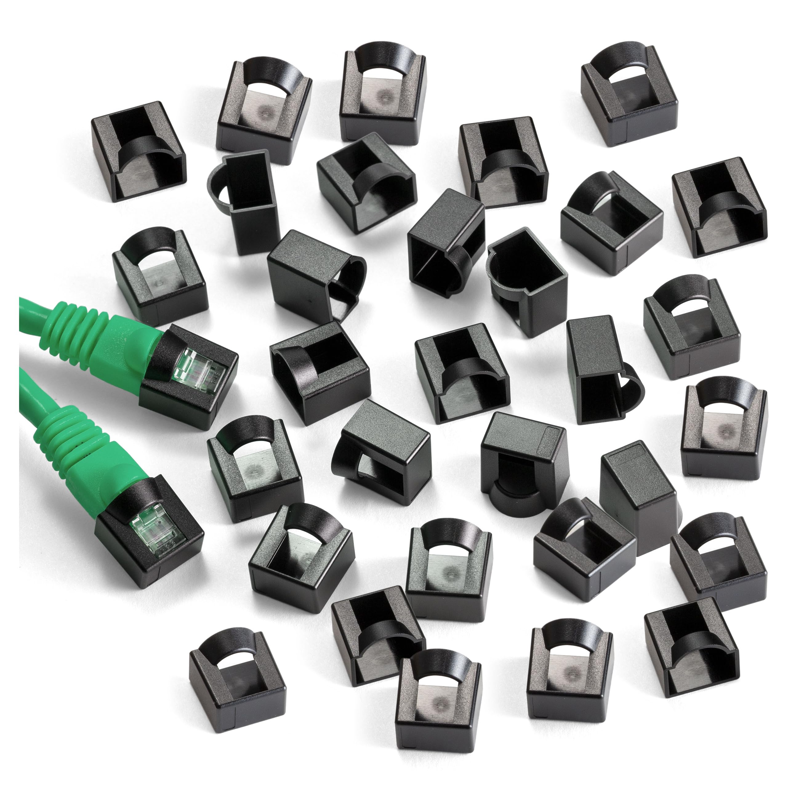 Ntw Click On Lockable Rj45 Plug Protector Cat5e Cat6 Cat6a | Desertcart ...