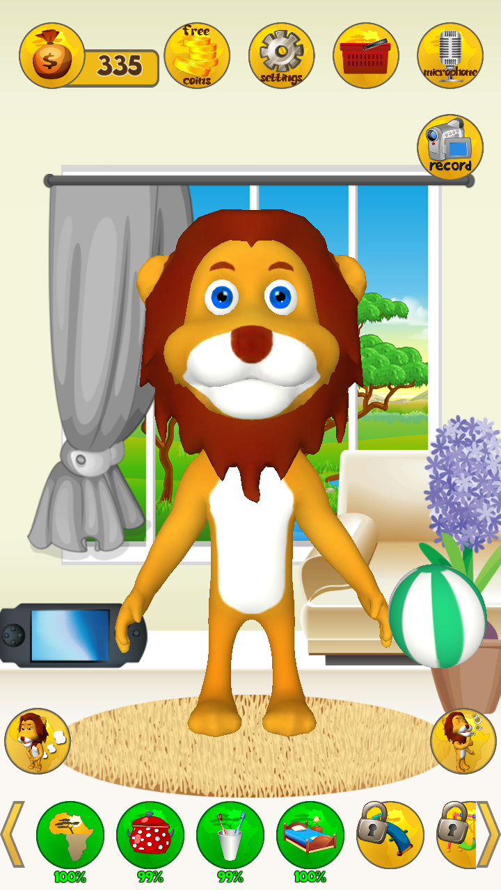Talking Animal Lion - App on Amazon Appstore