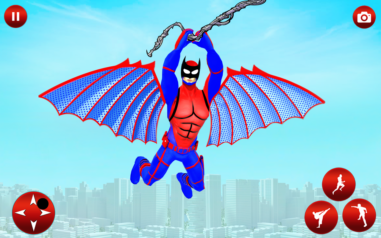 Superhero Rope Hero Spider Games : Superhero Fighting Games - Light ...
