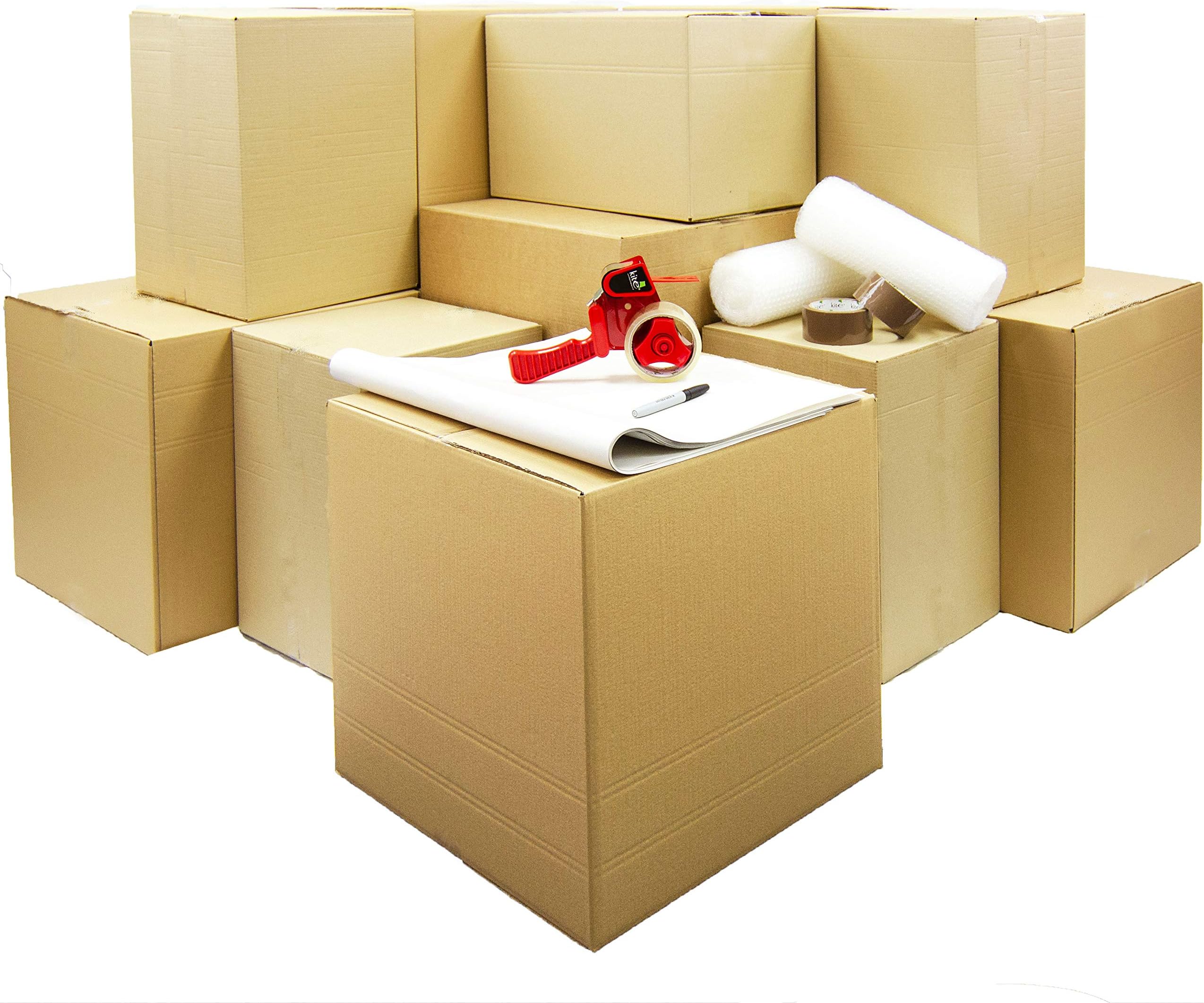 Moving Kit Pack 1-2 Bedroom House - 26 Strong Packing Cardboard Removal ...