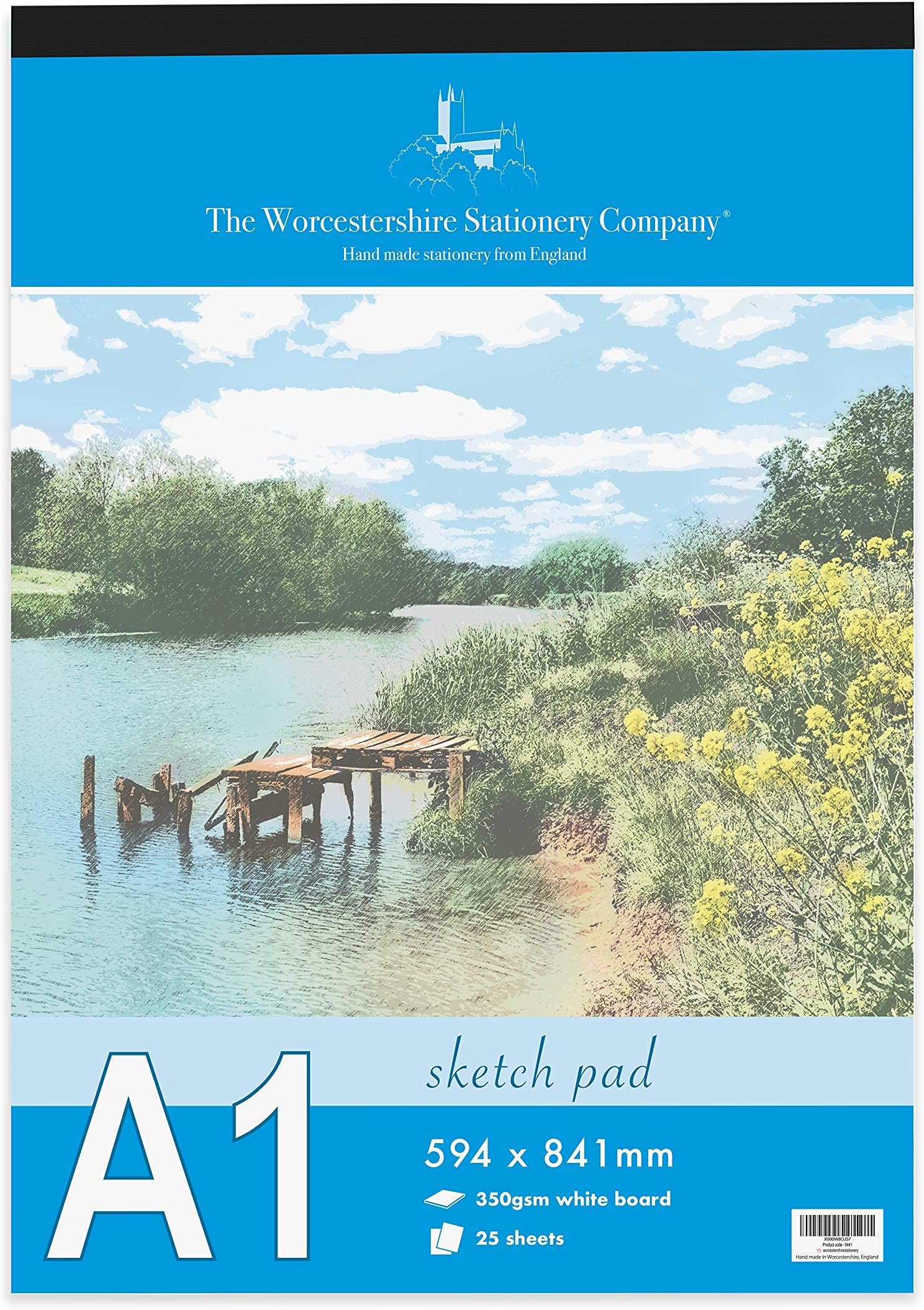 A1 Sketch pad, 25 Sheets of 350gsm : Amazon.co.uk: Home & Kitchen