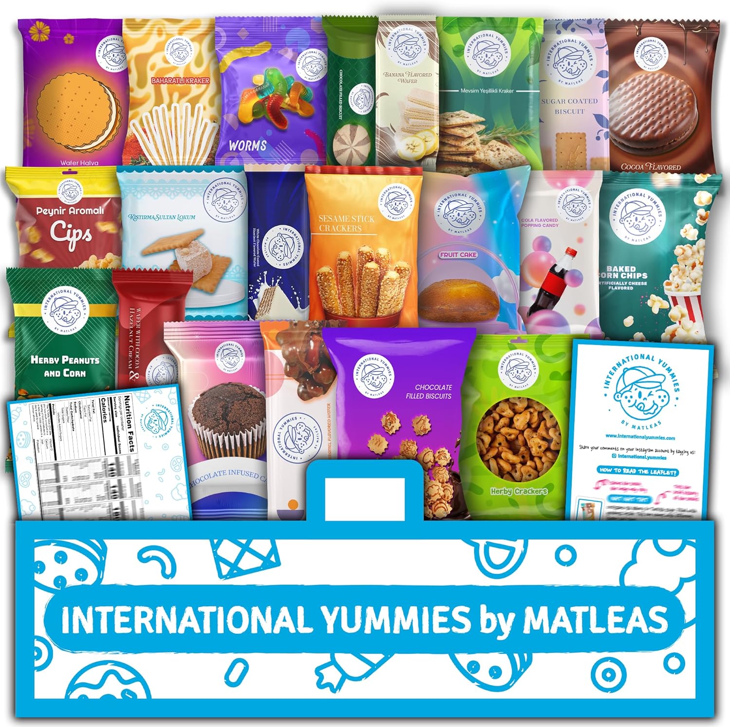 International Yummies by Matleas Maxi Snack Box | Premium Exotic eign ...