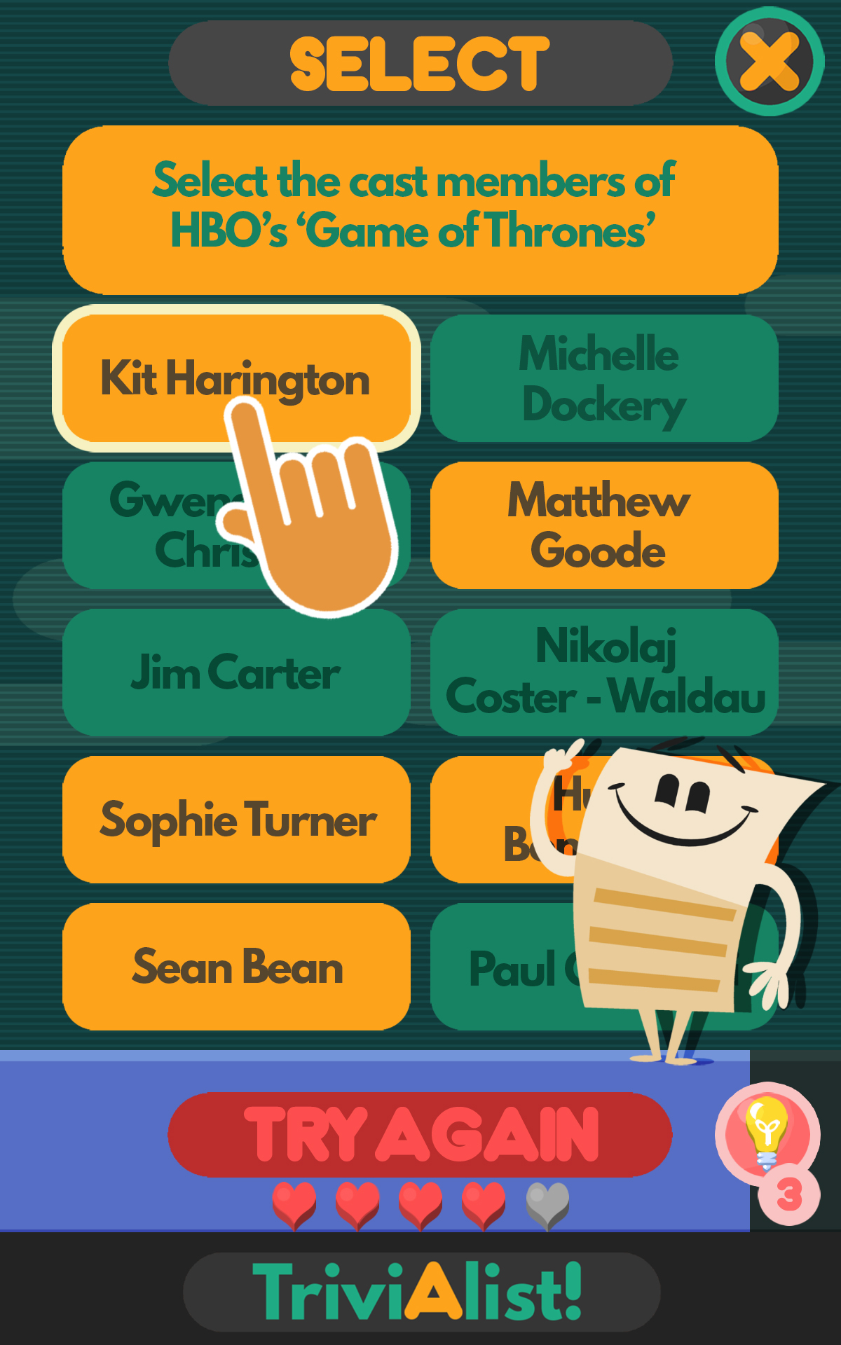 TriviAlist! - App on the Amazon Appstore