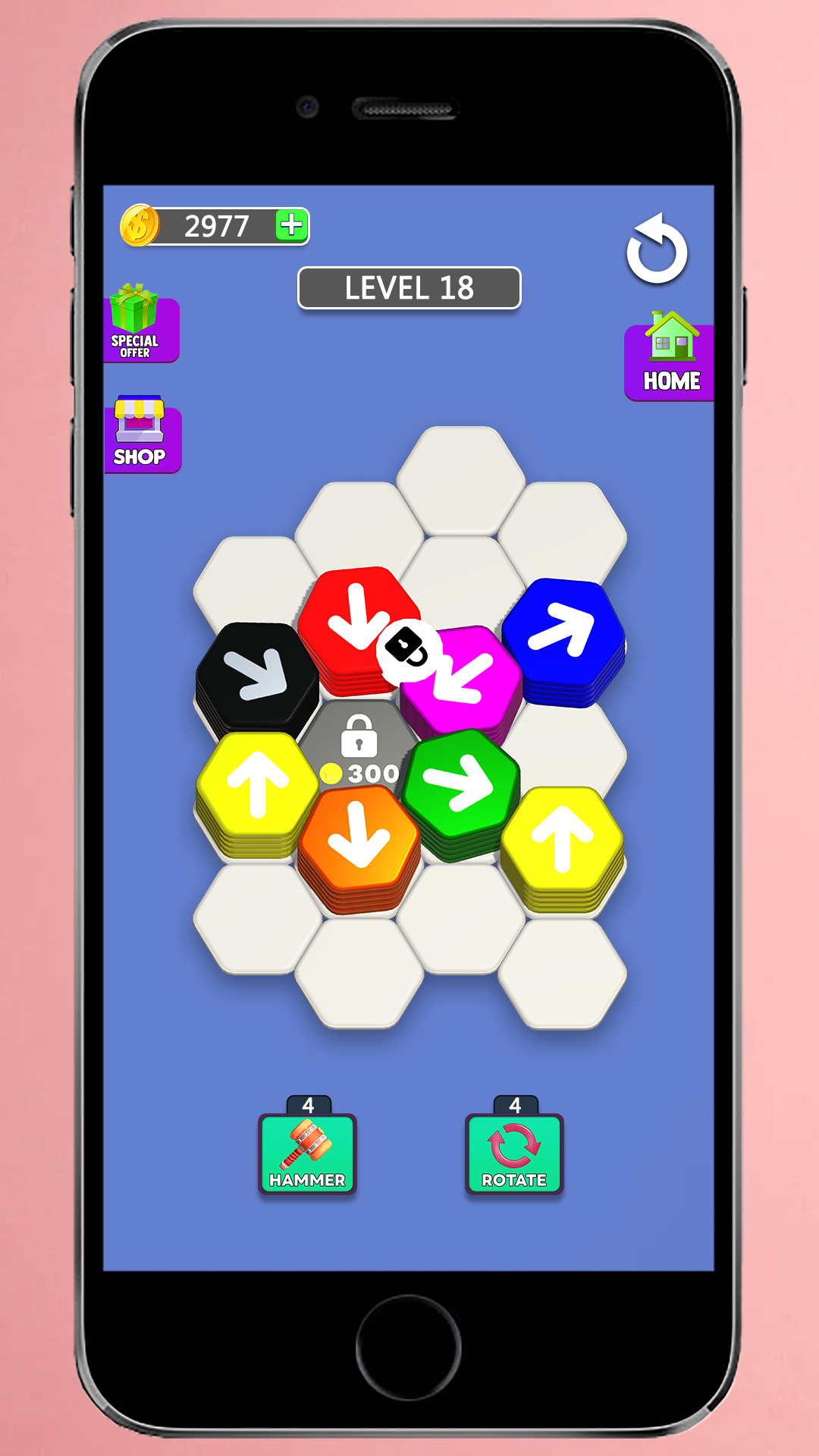 Hexa Block Puzzle Take Away Tapping Master: Hexa_Blocks Color Sorting ...