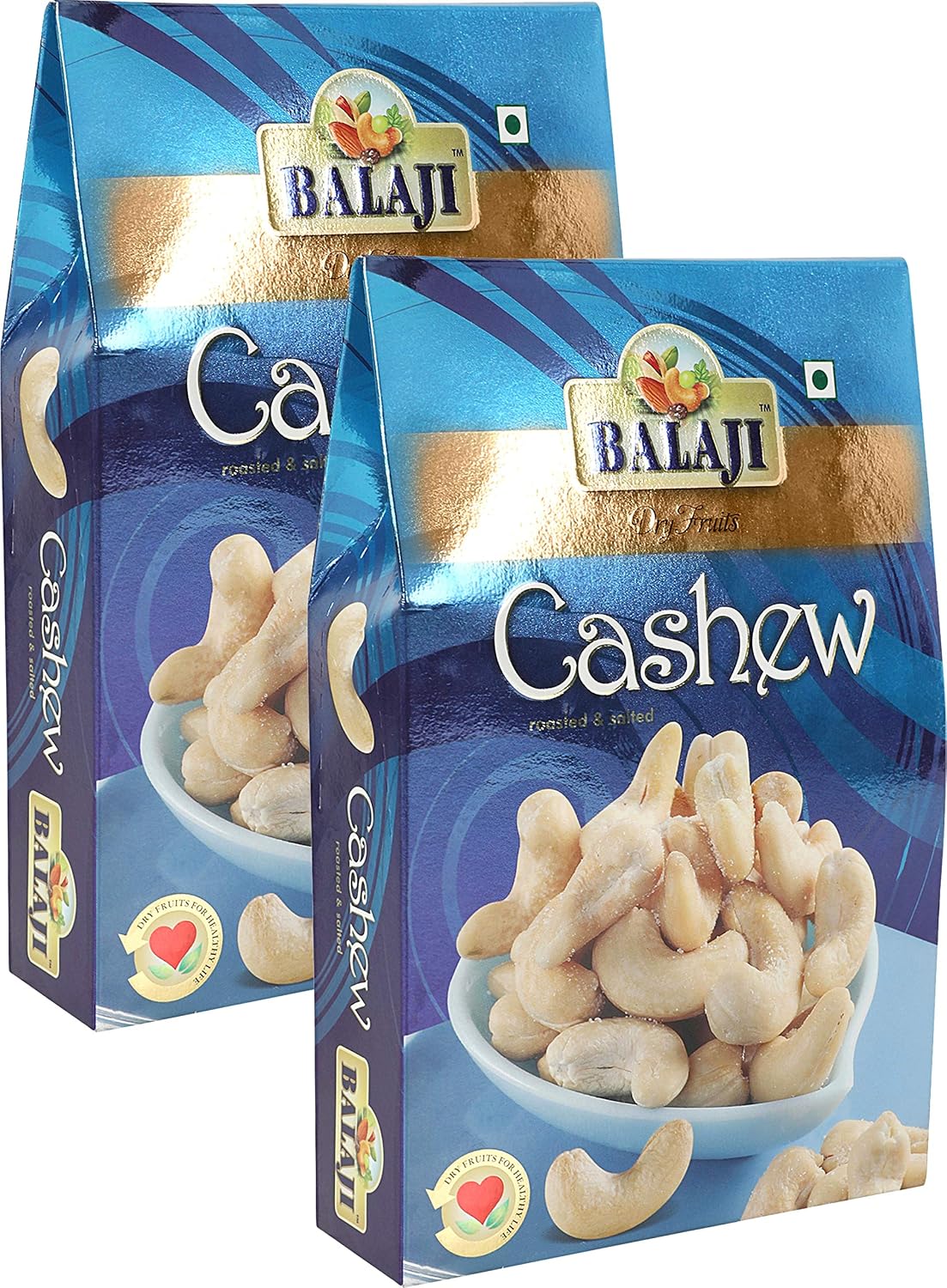 LALI BALAJI Dry Fruits Roasted and Salted Cashew W-320 500 g : Amazon ...