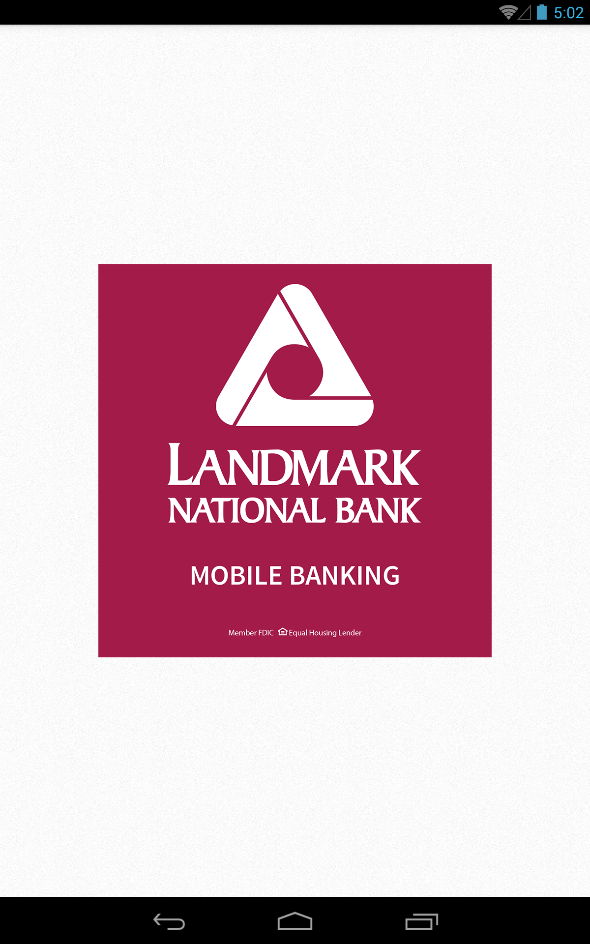 Landmark National Bank Logo