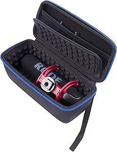 Amazon.com: CASEMATIX Travel Case Compatible with Rode VideoMic Go ...