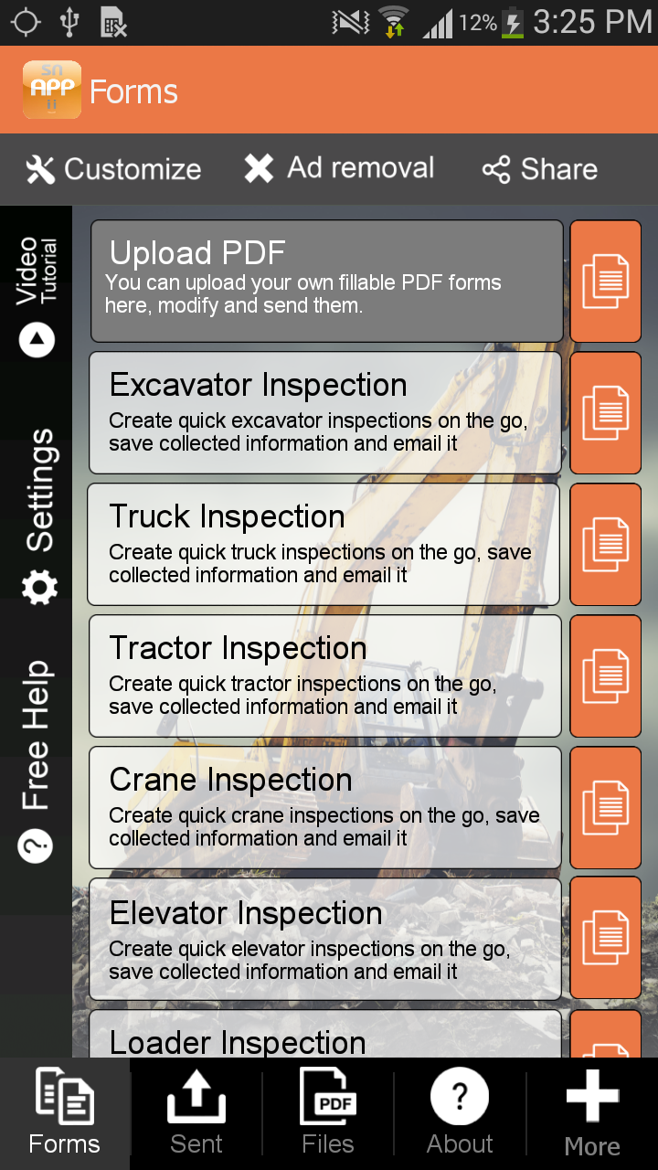 Heavy Equipment Inspection App - App on Amazon Appstore