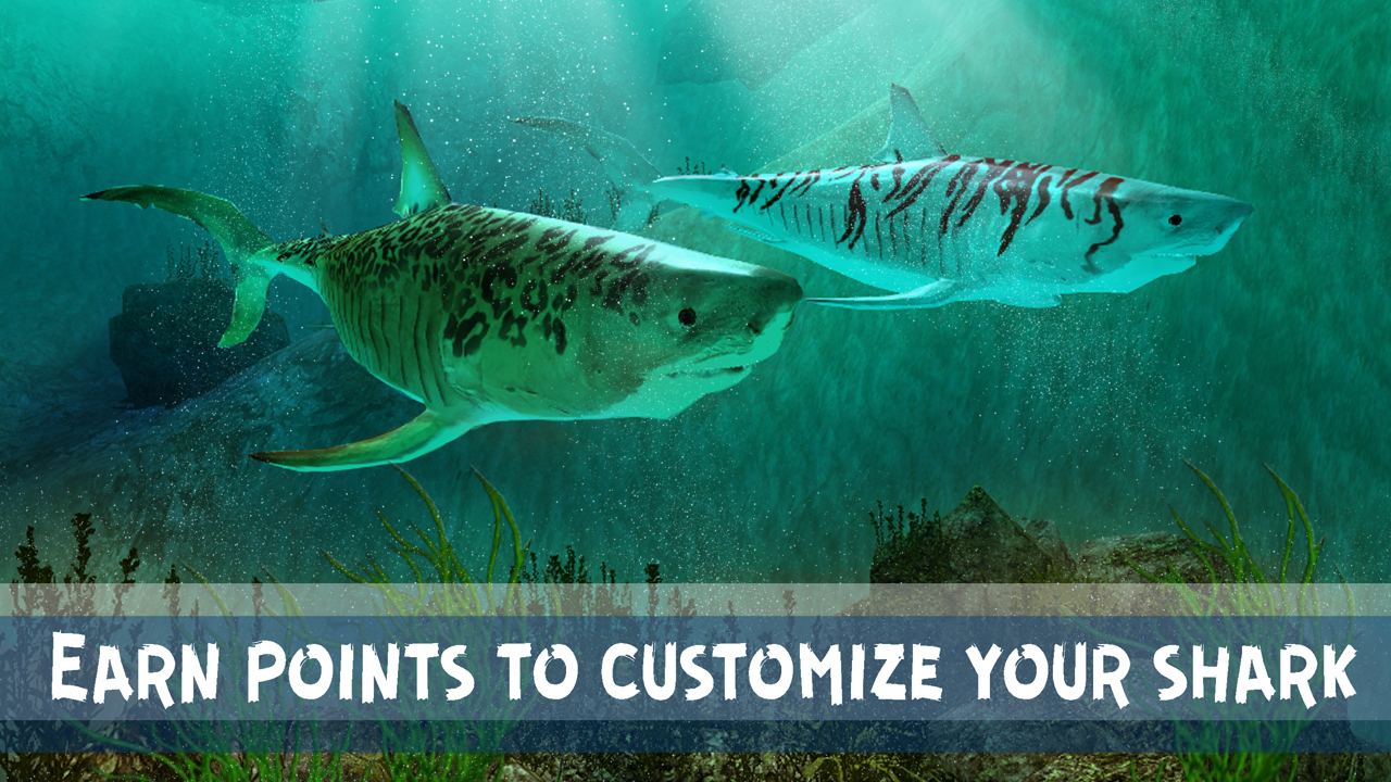 Tiger Shark Game: Ocean Monster Deadly Strike Beast Attack | Water ...