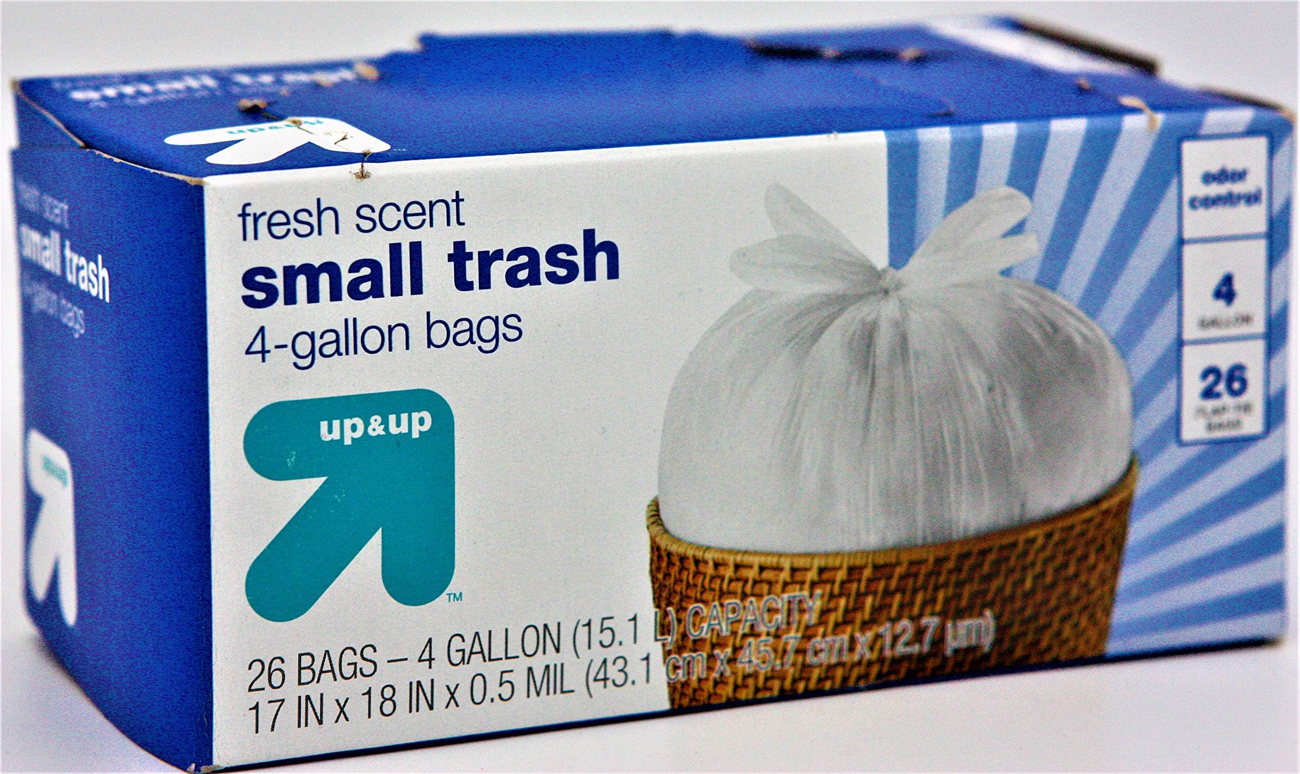 Amazon.com: Simply Done, Trash Bag, Flap Tie, Small, Clean Fresh Scent ...
