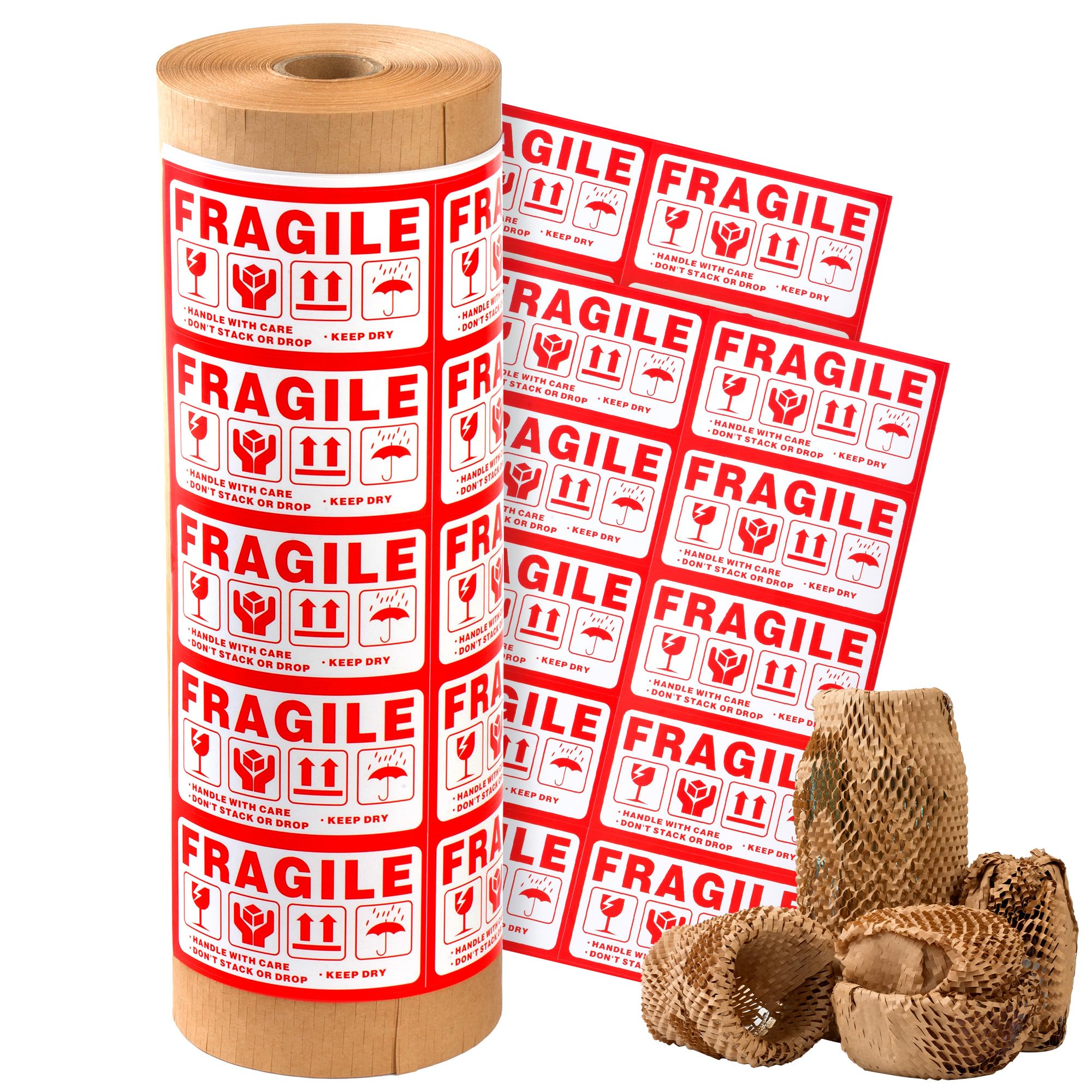 Snapklik.com : Honeycomb Packing Paper 15" Width X 400 FT For Moving ...