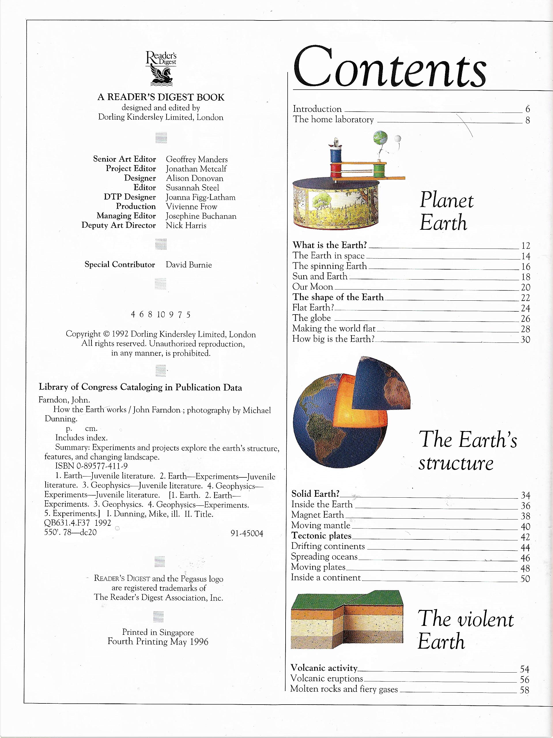 How the Earth Works (How It Works): John Farndon: 9780895774118: Amazon ...