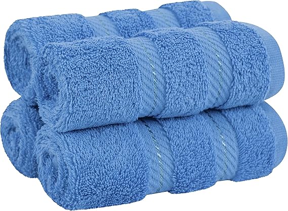 Amazon.com: American Soft Linen Luxury Washcloths for Bathroom, 100% ...