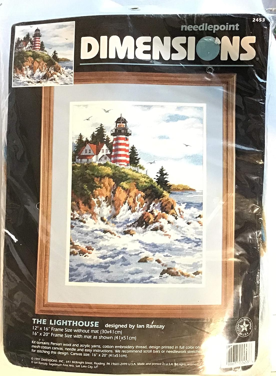 Amazon.com: Dimensions Needlepoint Kit - The Lighthouse (12 x 16 Inches )