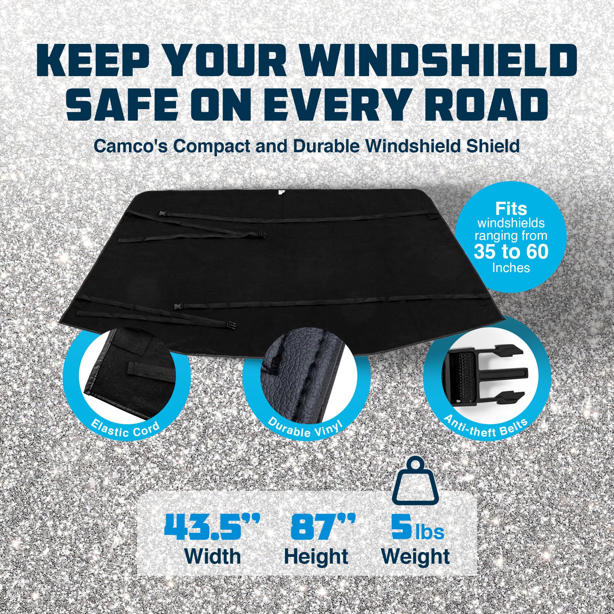 Camco Tow Car Windshield Protector Windshield Protector For Tow Car,