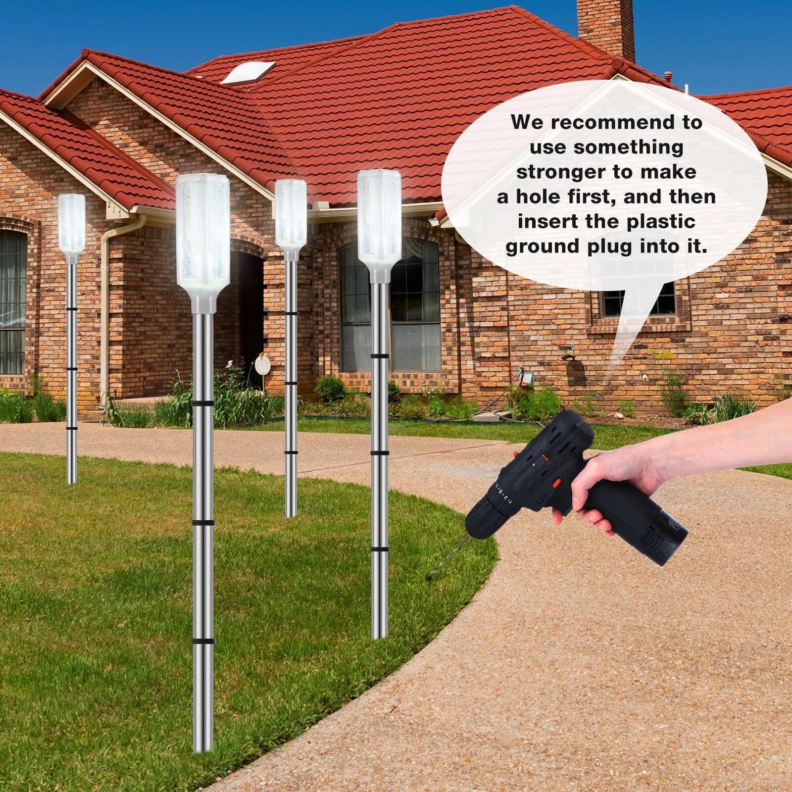 Solar Driveway Markers Reflectors