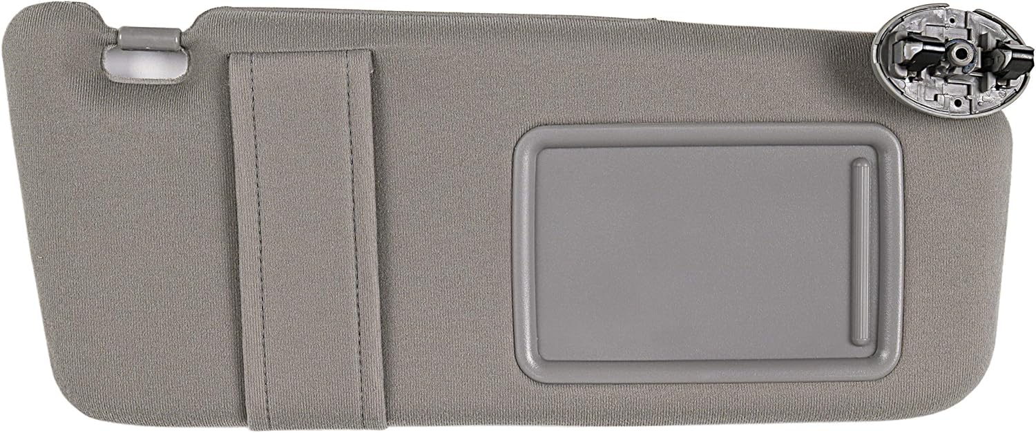 Amazon.com: Ezzy Auto Gray Right Passenger Side Sun Visor fit for ...